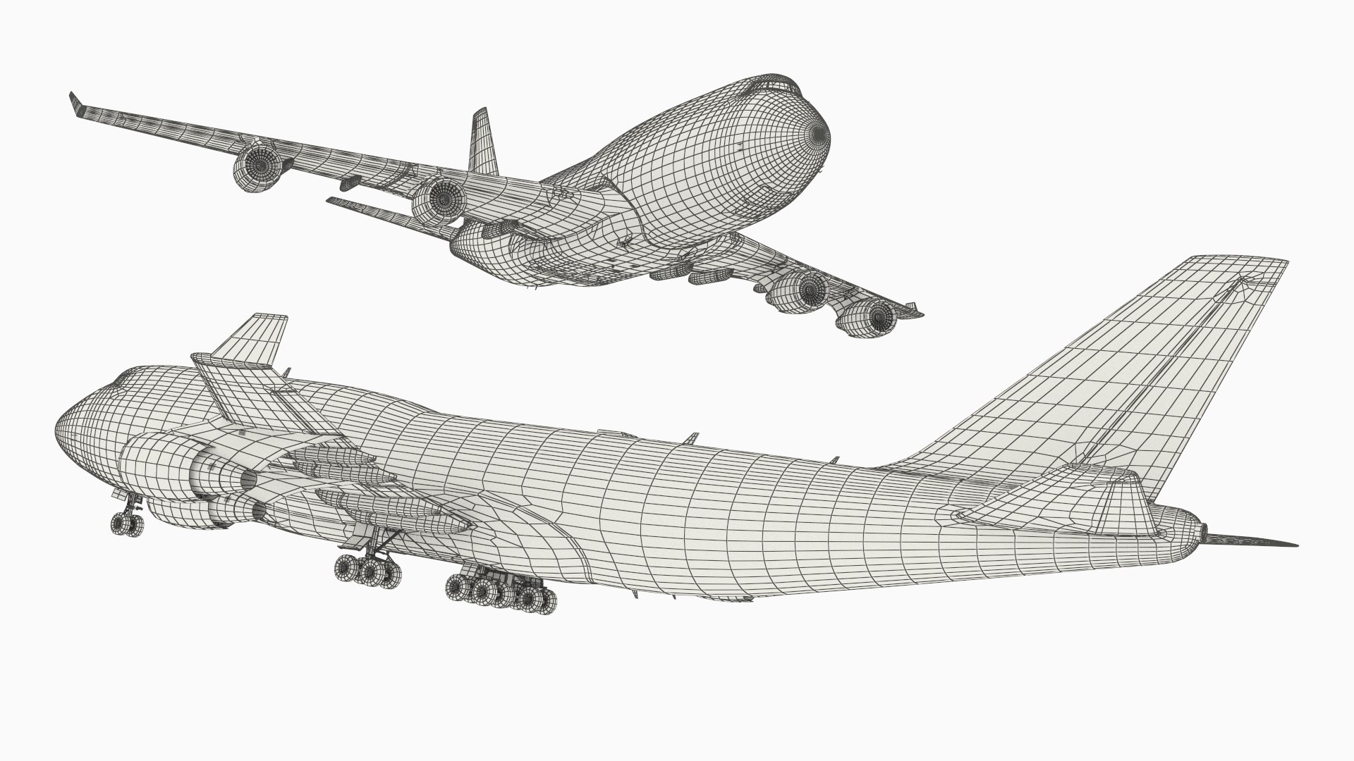 3D Boeing 747 Passenger Airliner Rigged Model - TurboSquid 2443653
