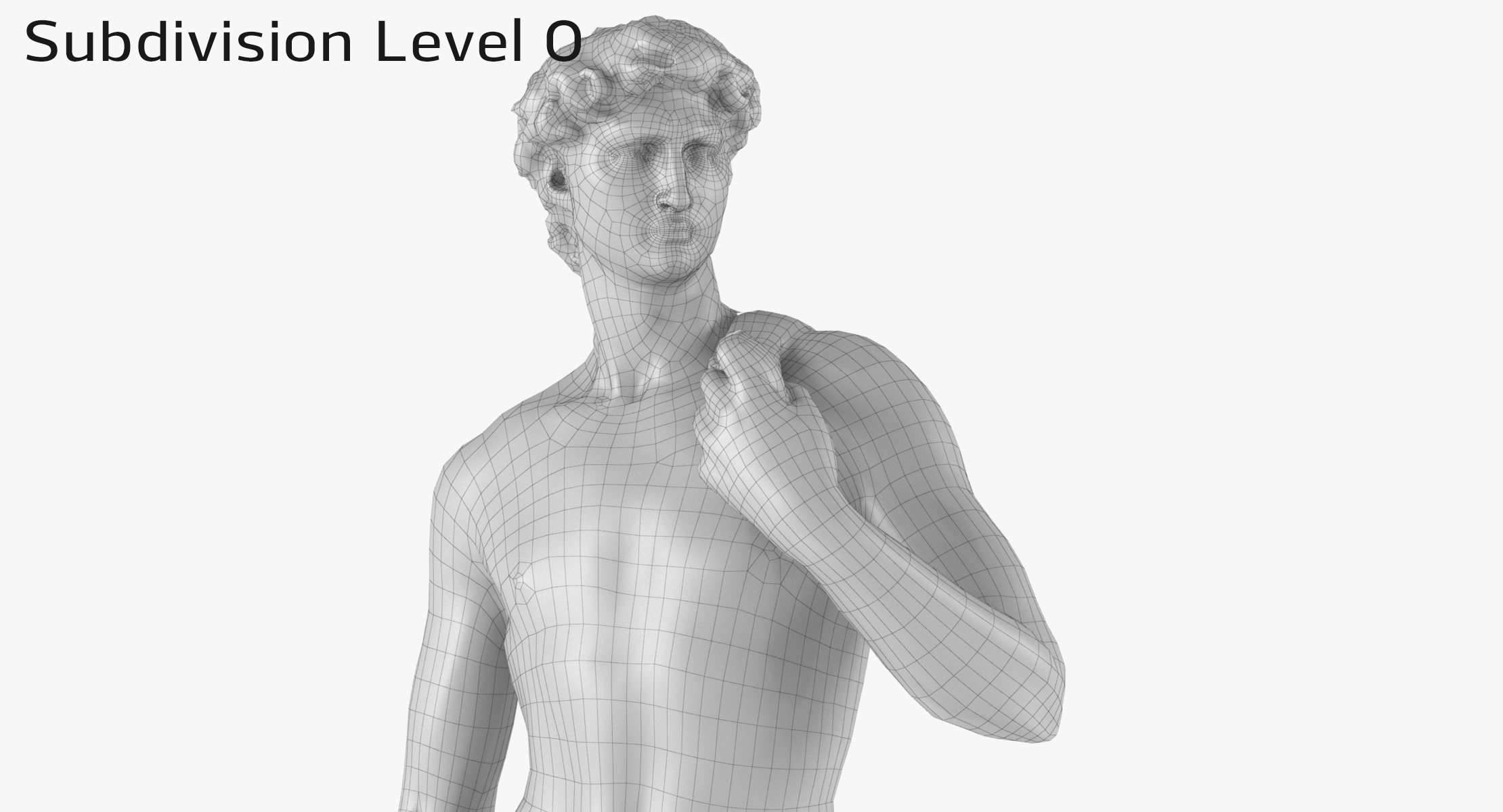 David statue 3D model - TurboSquid 1681266