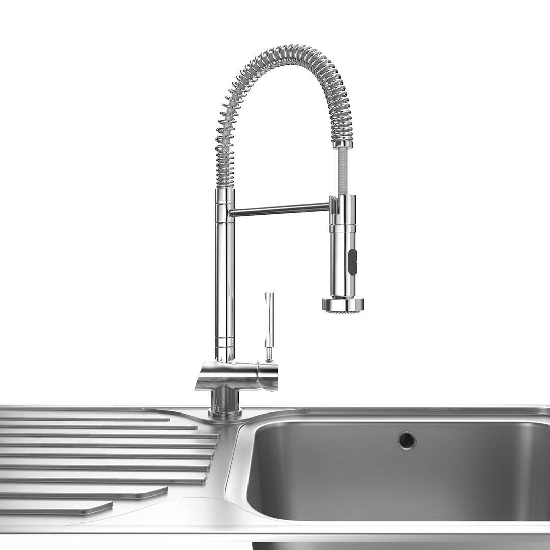 3D Sink Teka Classic Max with Maestro My1 Faucet - TurboSquid 2174763