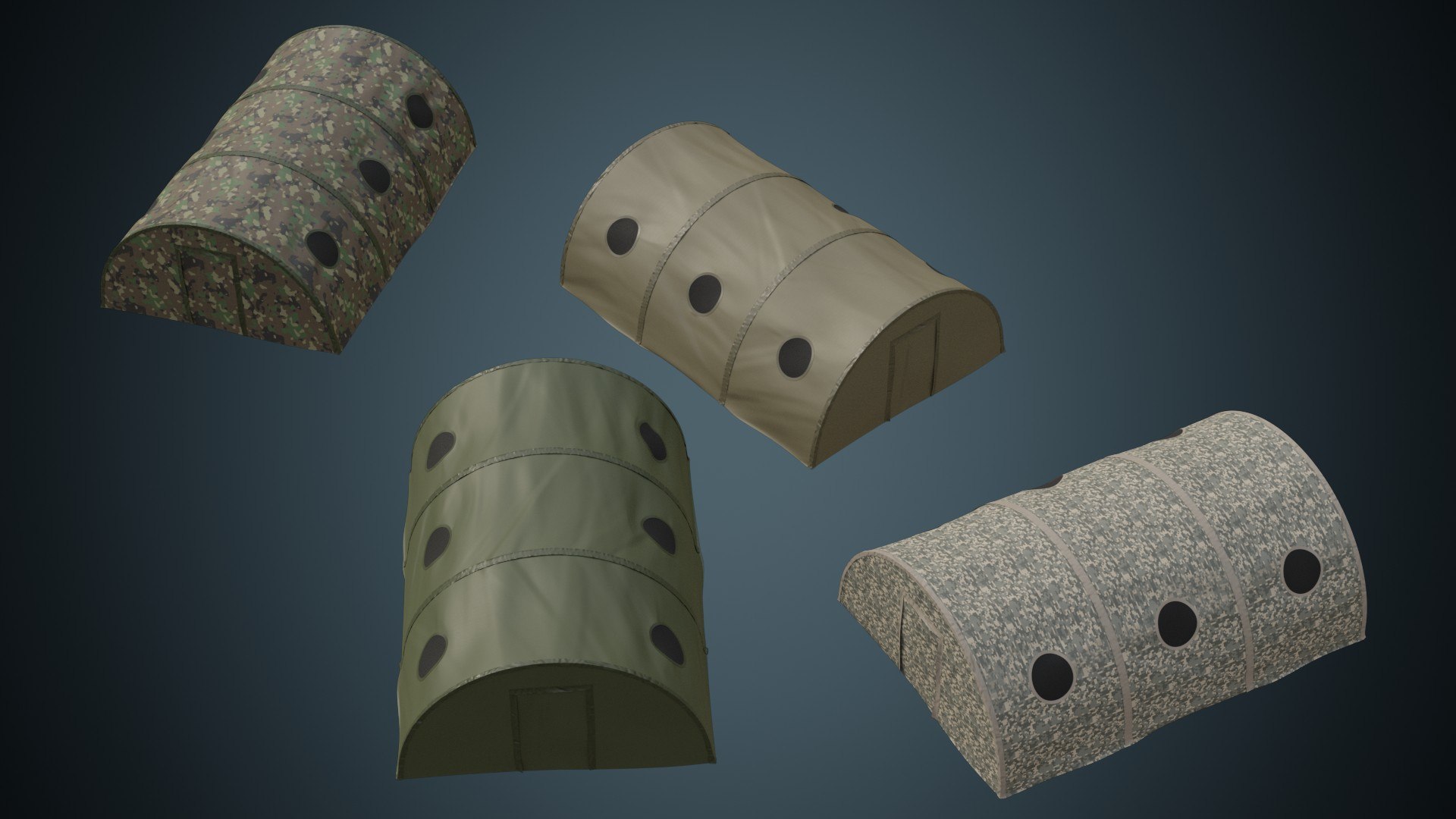 Tent 3A 3D Model - TurboSquid 2035199