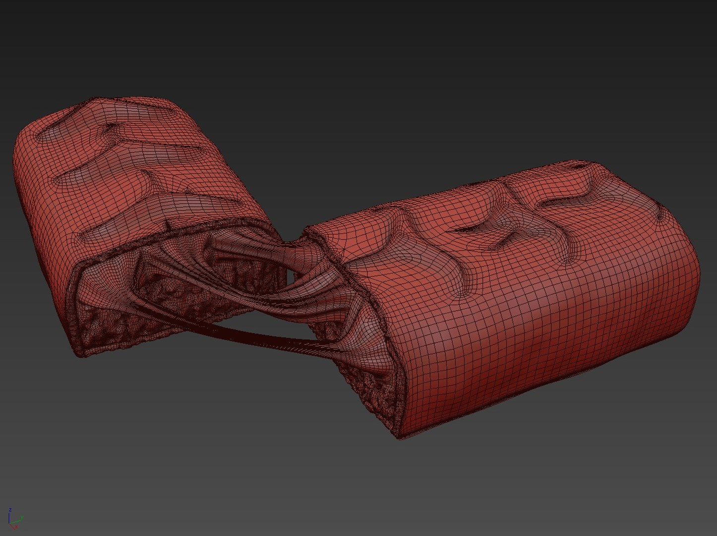 Snickers Chocolate Bar Broken Model - TurboSquid 1412647