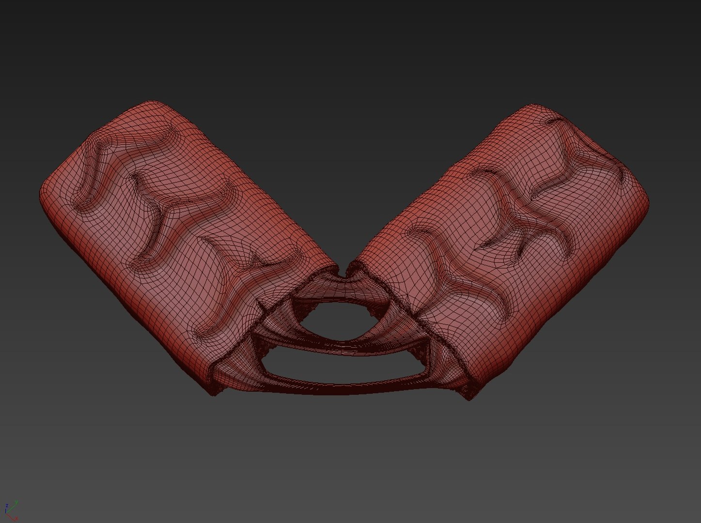 Snickers Chocolate Bar Broken Model - TurboSquid 1412647