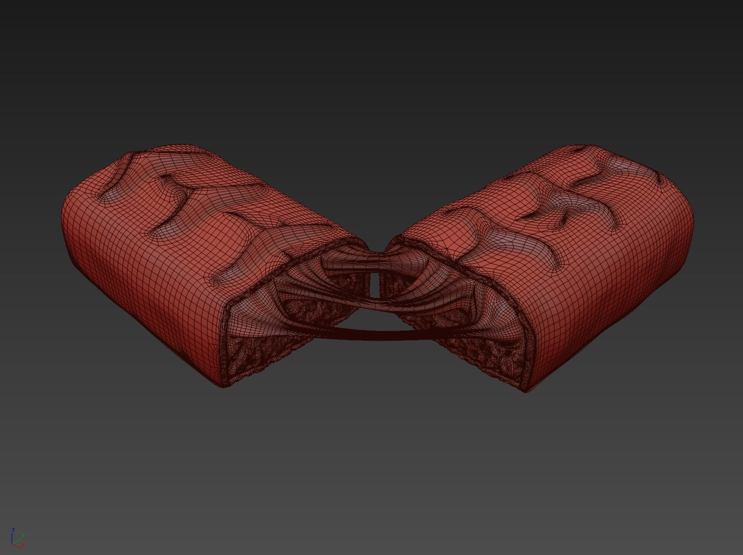 Snickers Chocolate Bar Broken Model - TurboSquid 1412647