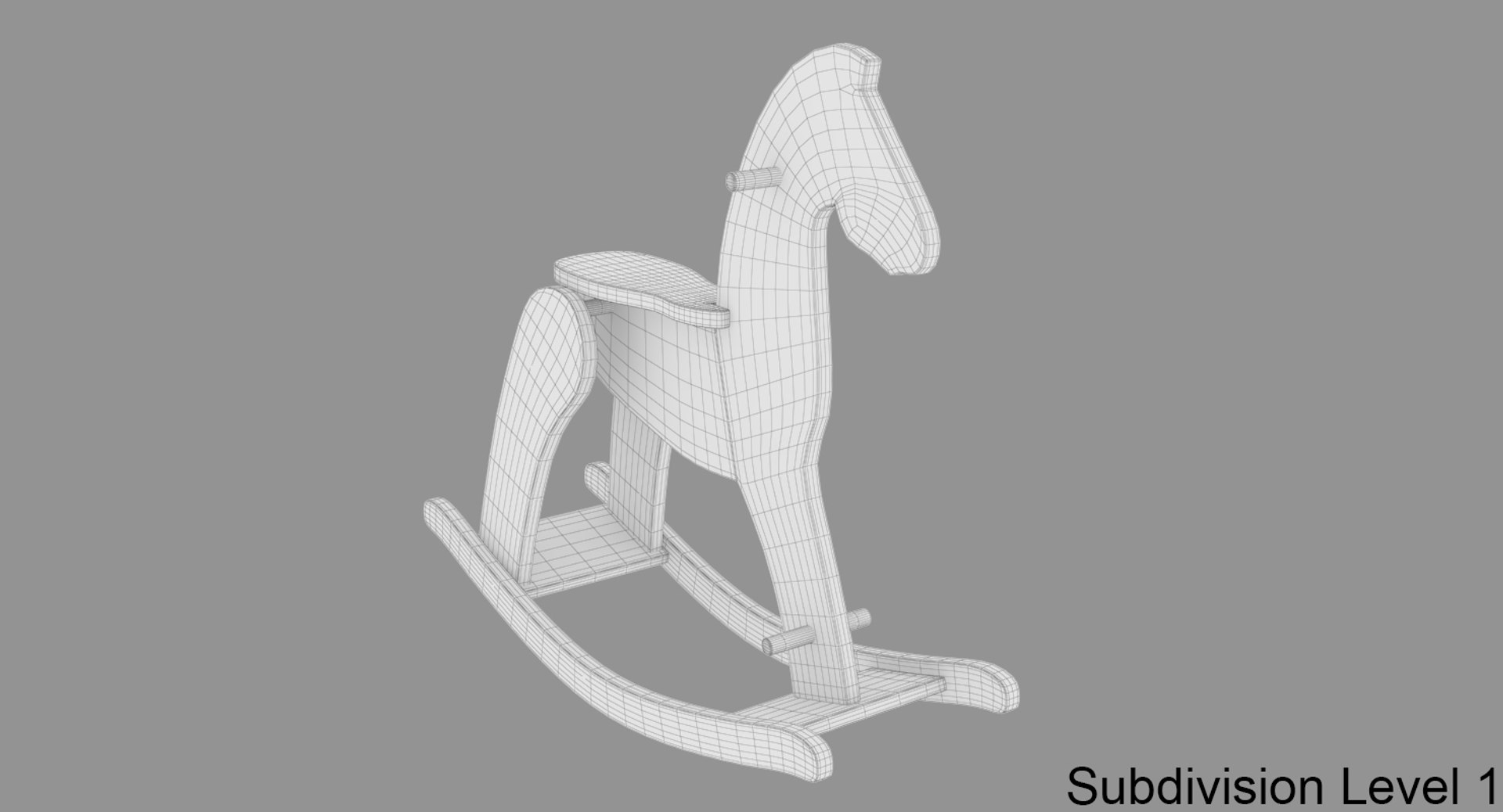 3D Rocking Horse Model - TurboSquid 1335890
