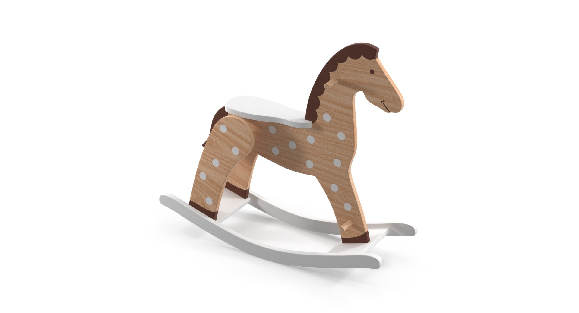3D Rocking Horse Model - TurboSquid 1335890
