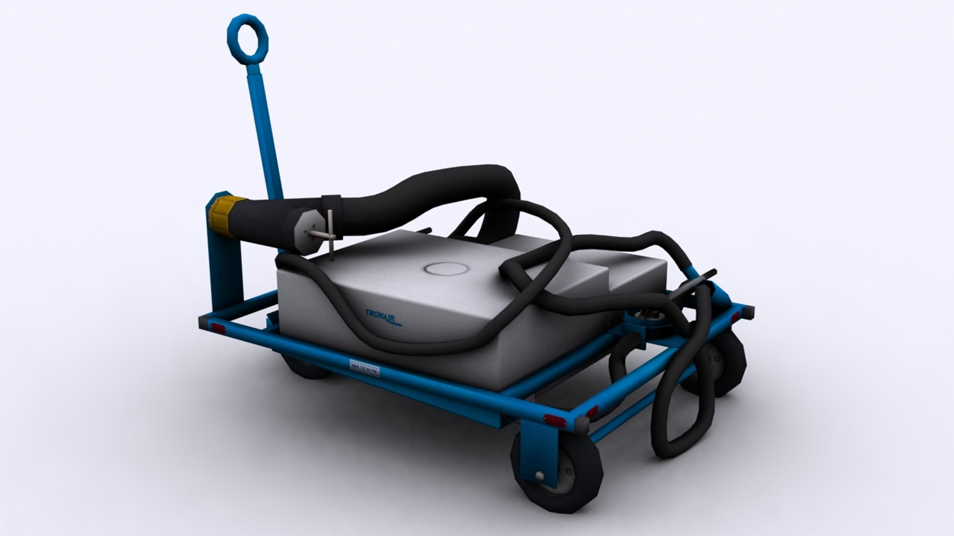 3ds max engine compressor washer