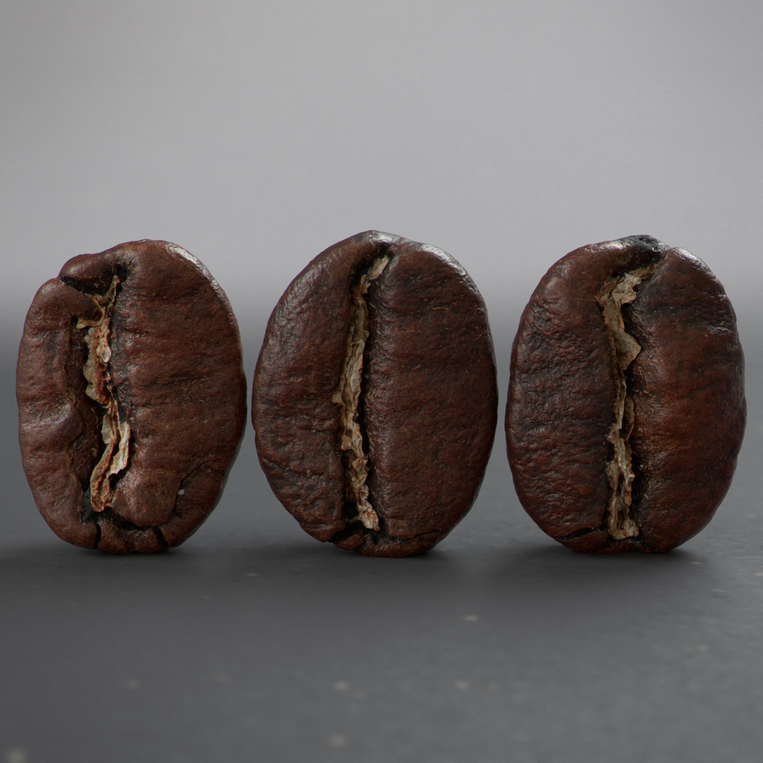 3D scan coffee beans model - TurboSquid 1348943