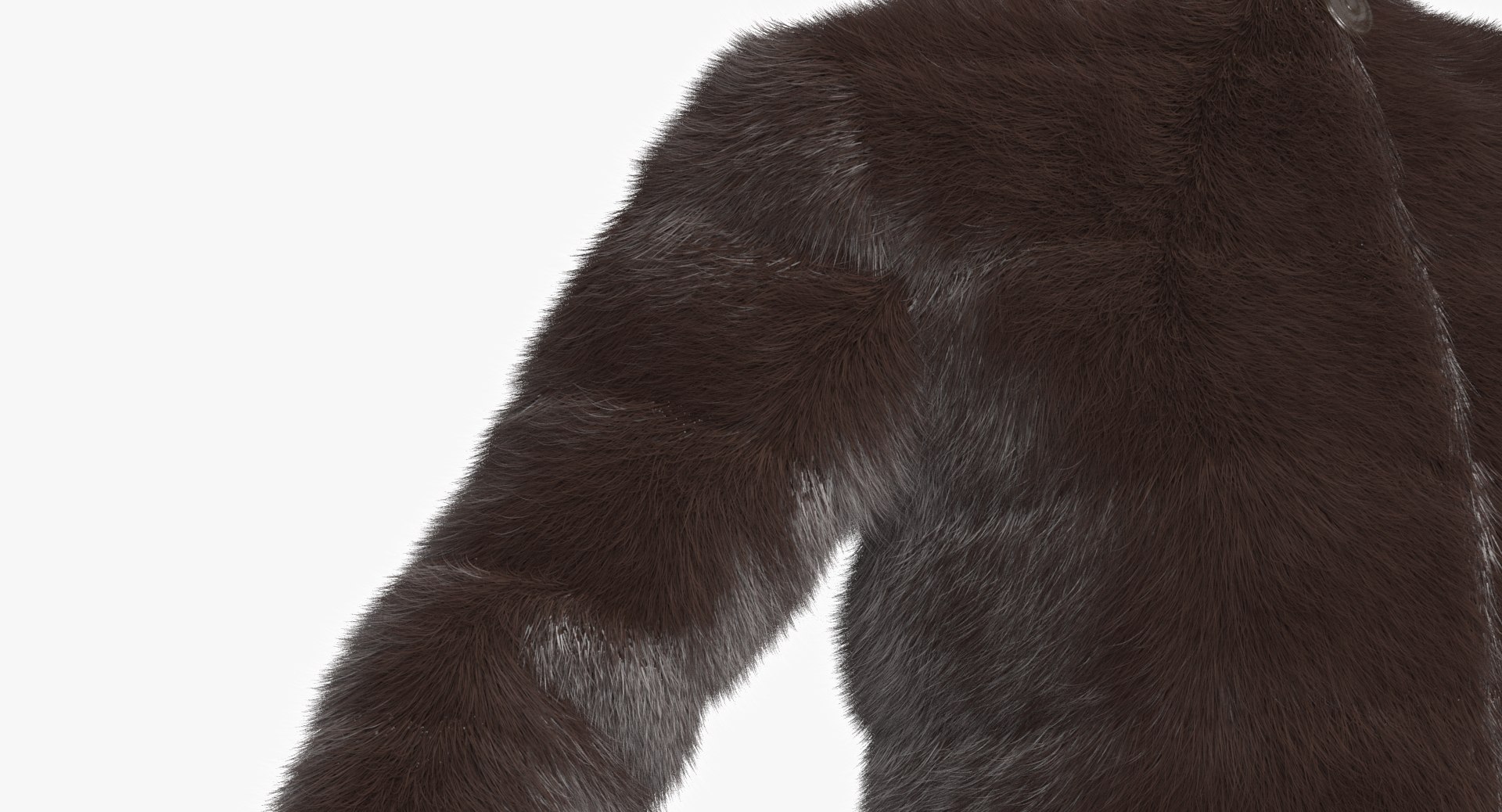 3d Fur Clothing Mannequin Model