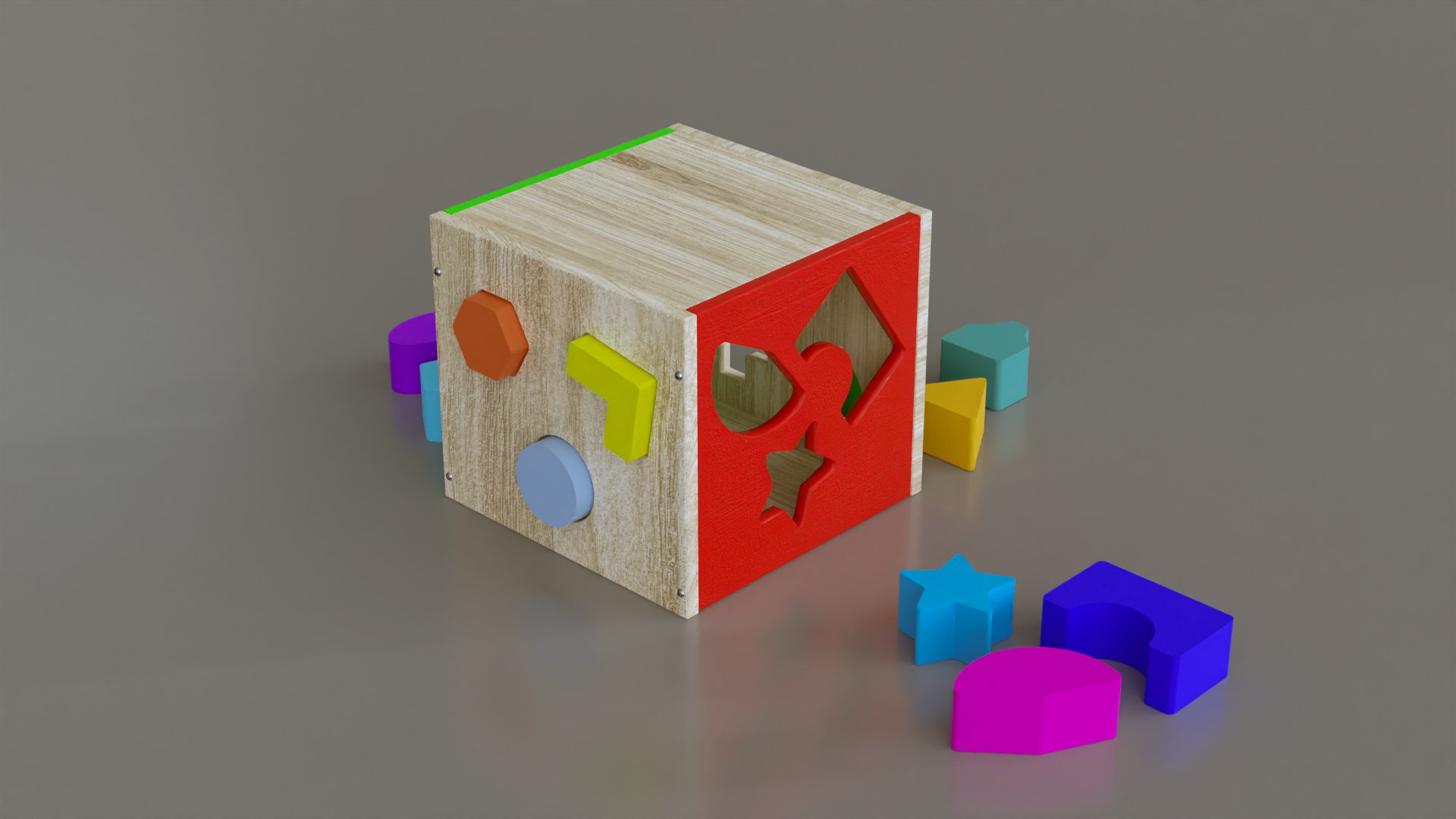 Baby Educational Cubes 3D model - TurboSquid 2072397