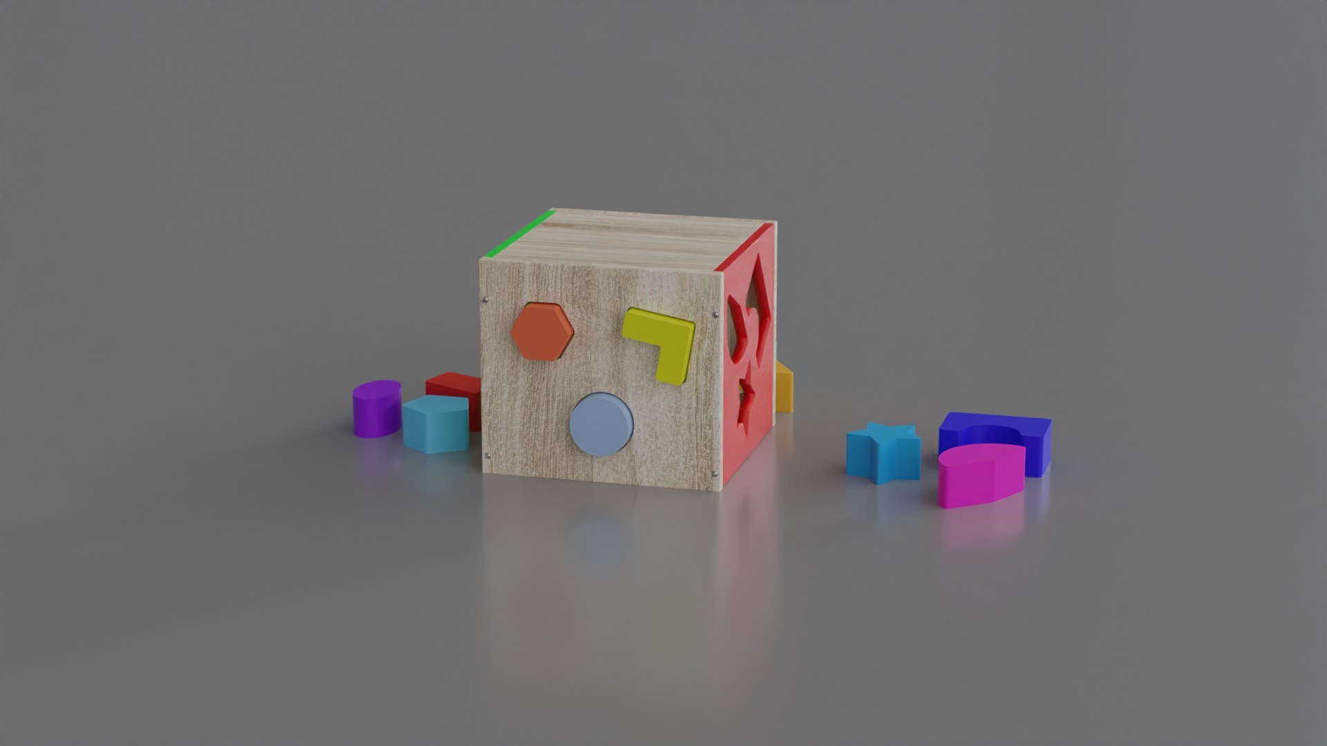 Baby Educational Cubes 3D model - TurboSquid 2072397