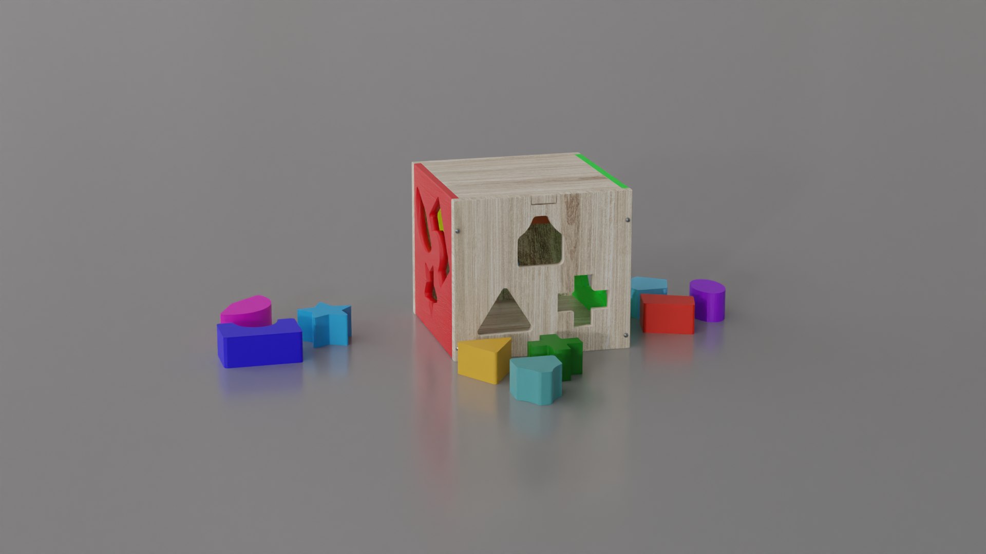 Baby Educational Cubes 3D model - TurboSquid 2072397