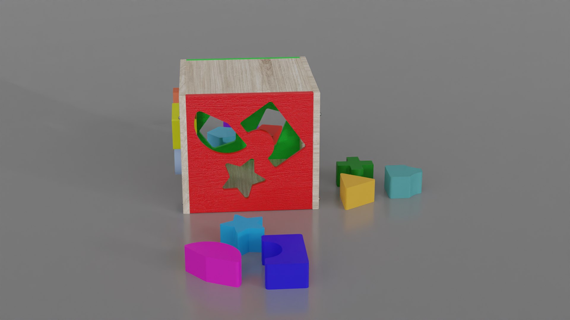 Baby Educational Cubes 3D model - TurboSquid 2072397