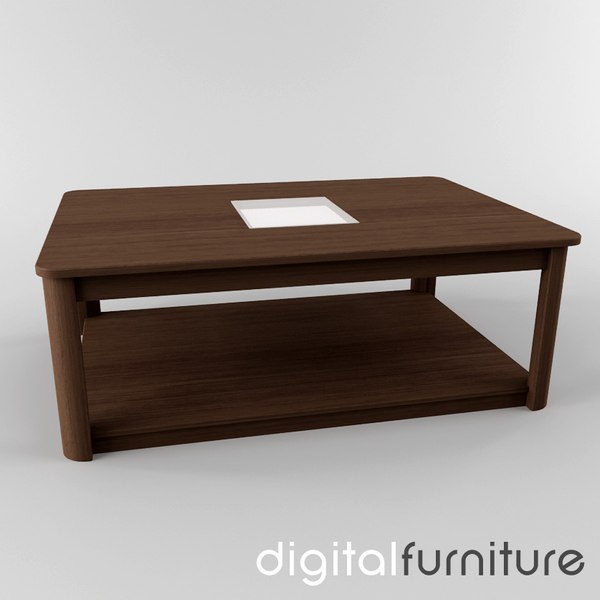 3d model of coffee table