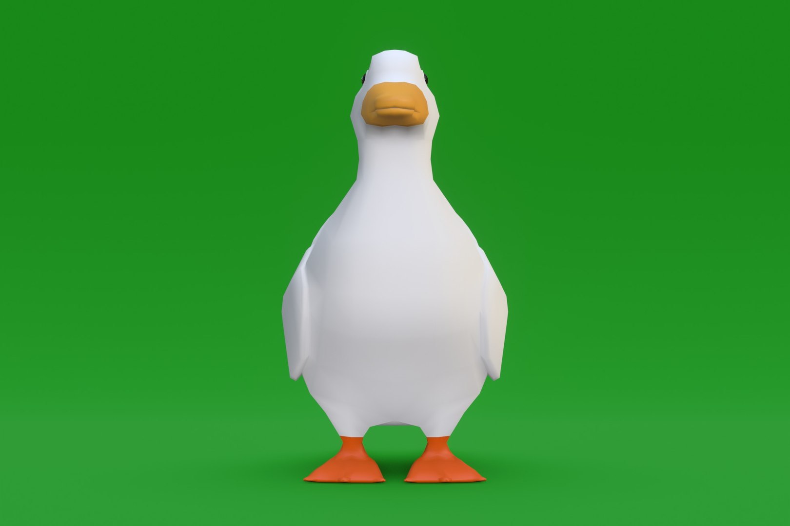 3D Low Poly Duck - TurboSquid 2218046