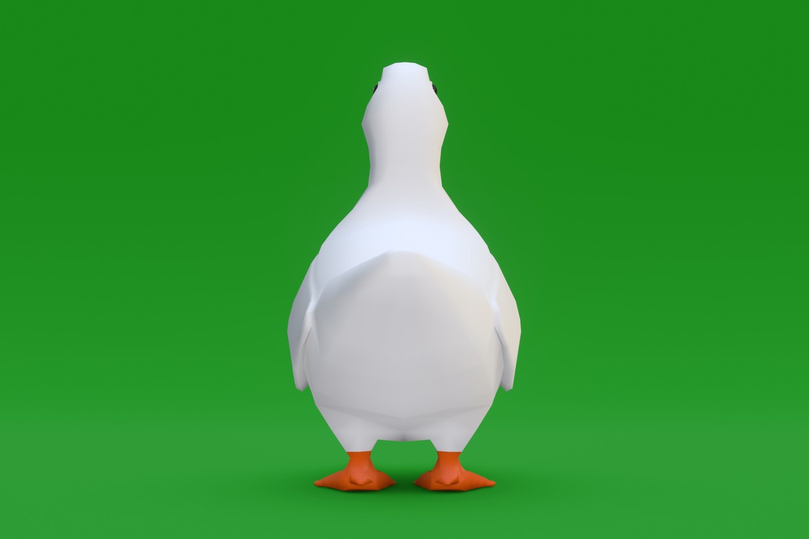 3D Low Poly Duck - TurboSquid 2218046