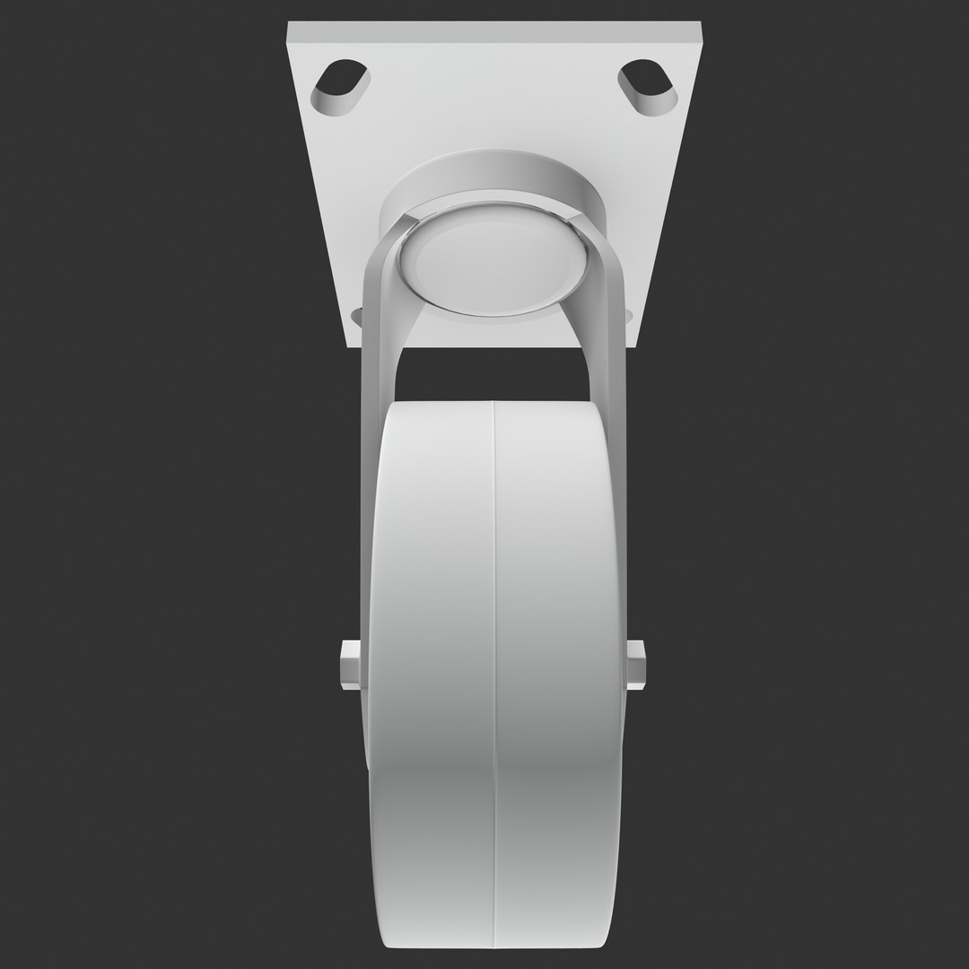 Caster Wheel 3d Model