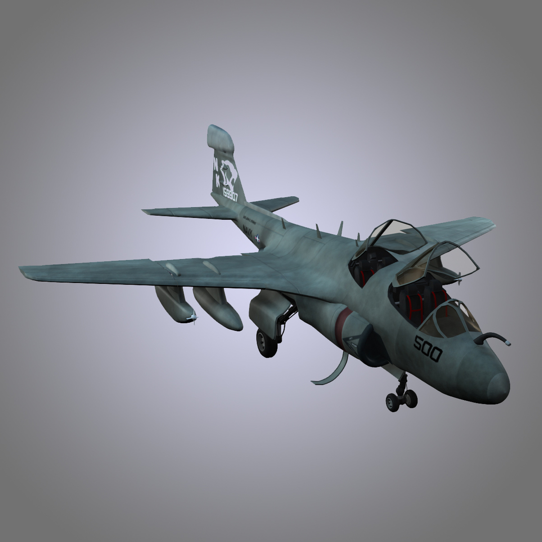 3ds northrop grumman ea-6b prowler