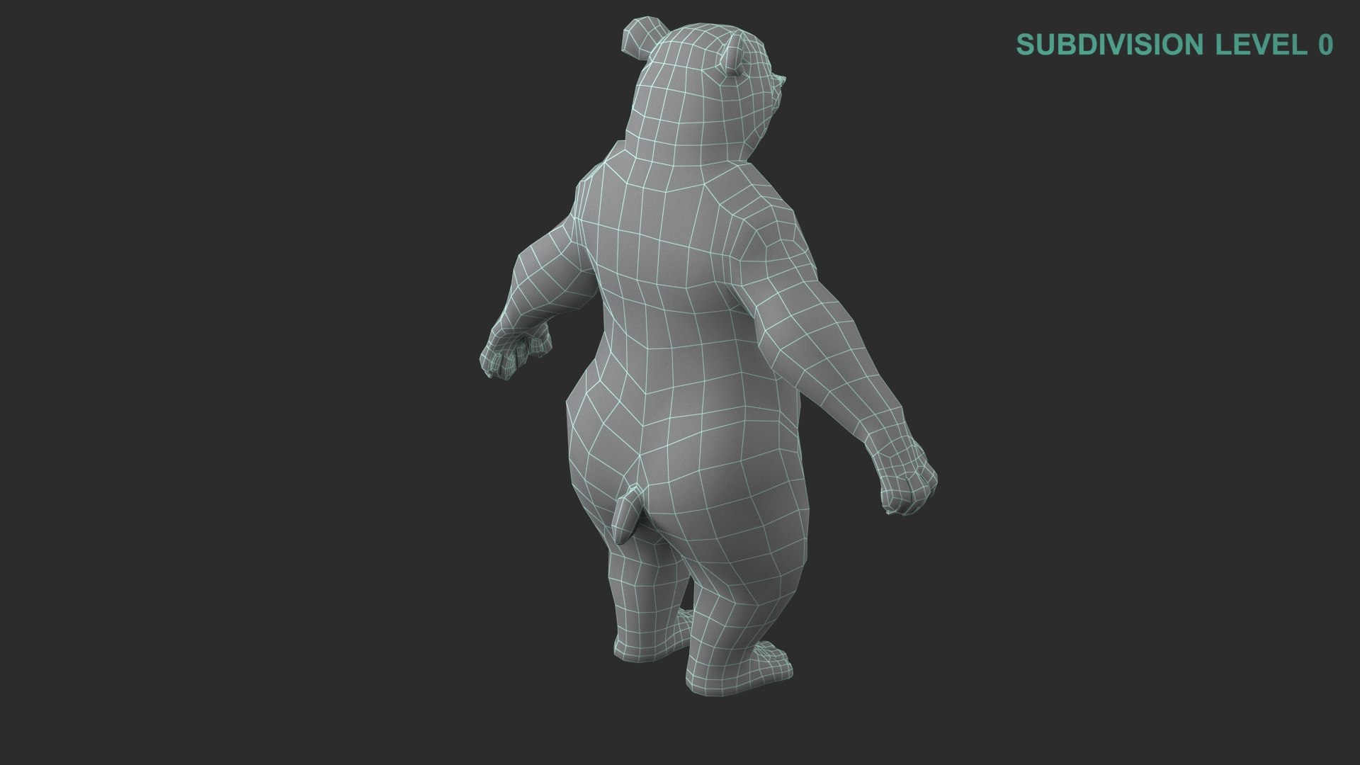 3D Cartoon Panda Character Model - TurboSquid 2107145