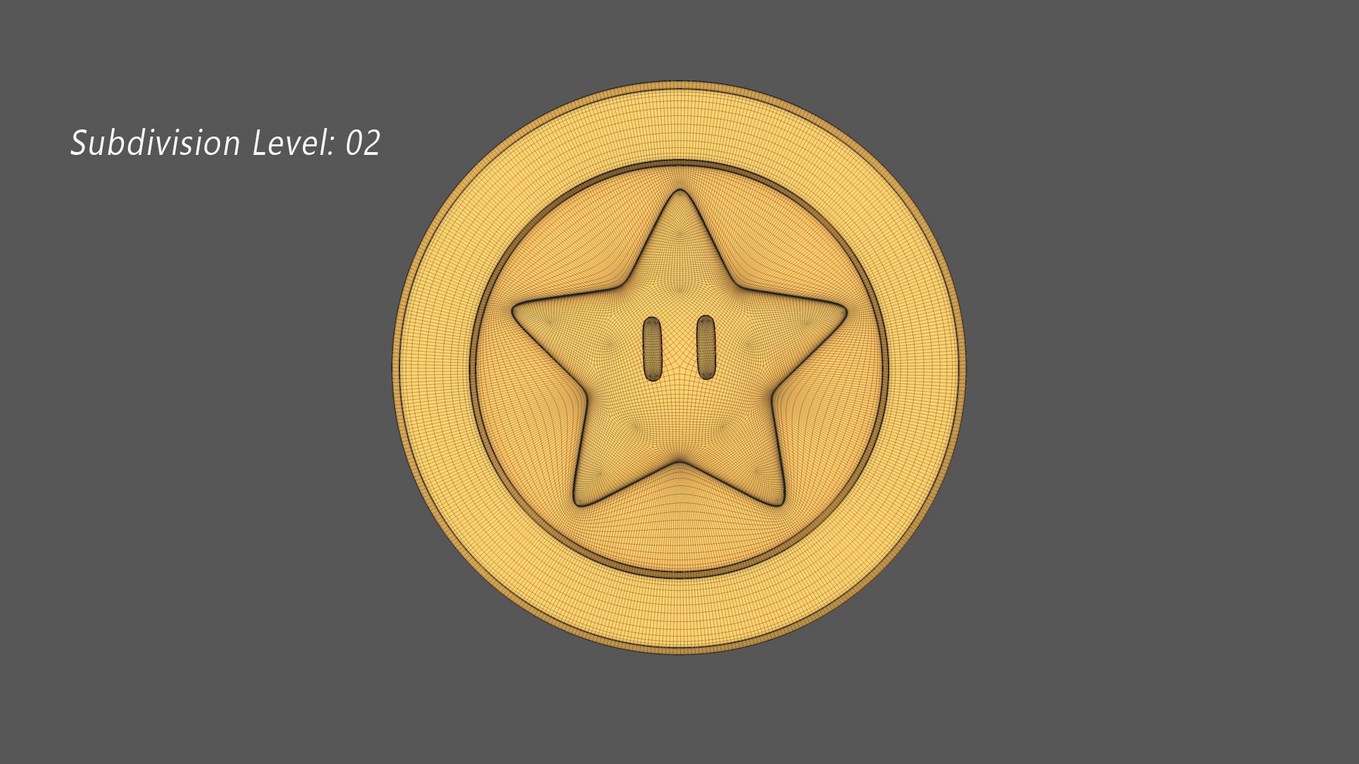 3D Model Special Gold Coin Star - TurboSquid 1508740