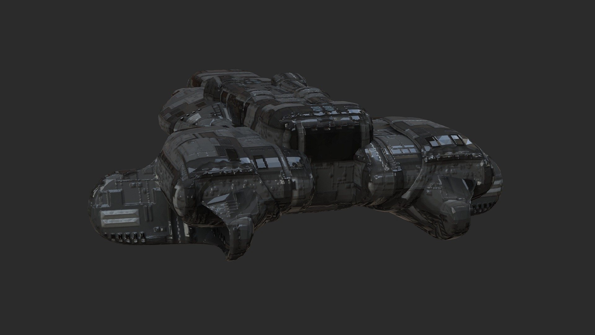 3D Sci Fi Spacecraft Model - TurboSquid 1945698