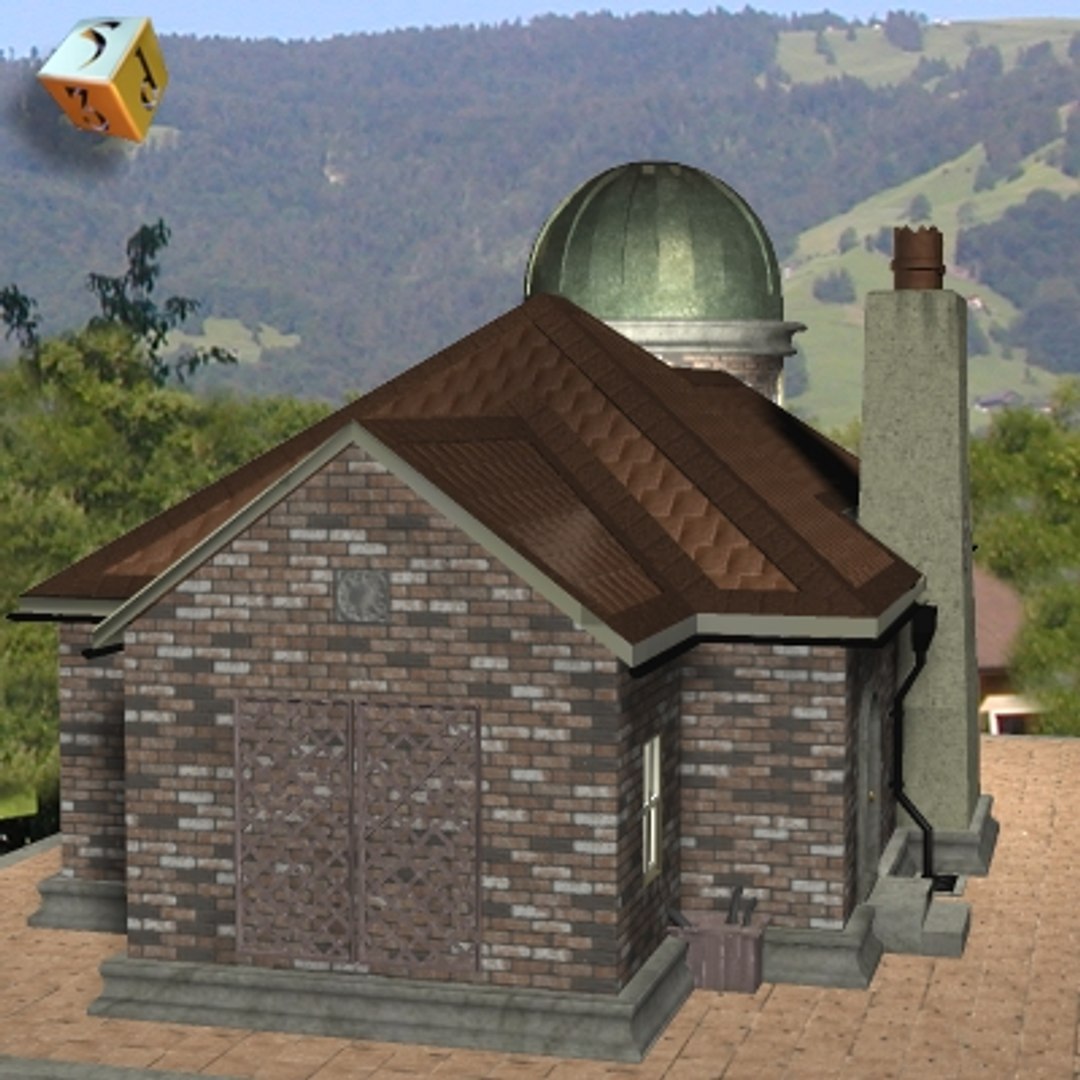 3d Model Lodge Building
