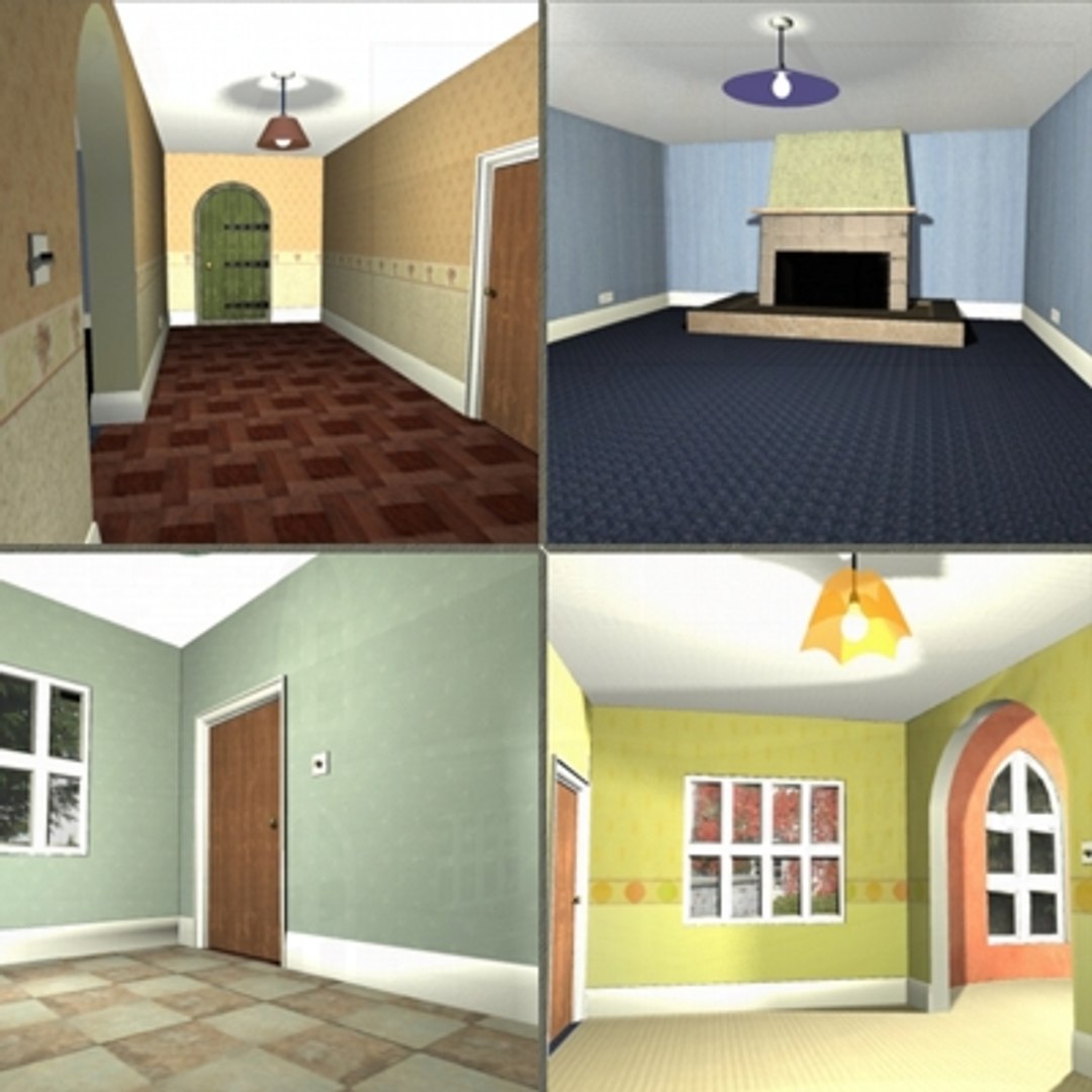 3d Model Lodge Building