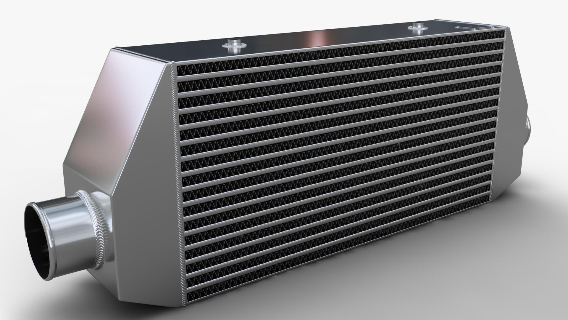 3D Intercoolers 5 Row - TurboSquid 1336526