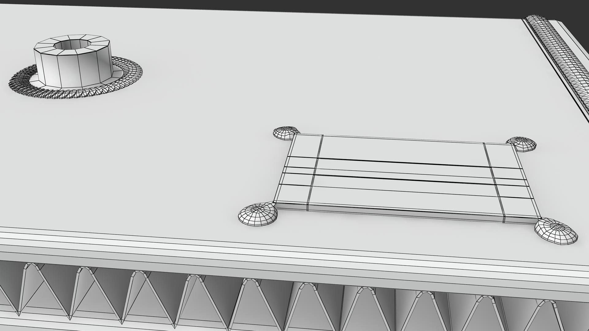 3D Intercoolers 5 Row - TurboSquid 1336526