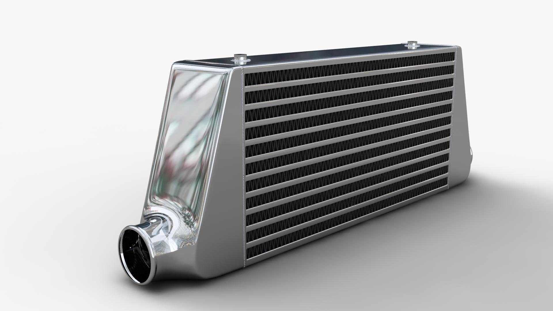 3D Intercoolers 5 Row - TurboSquid 1336526