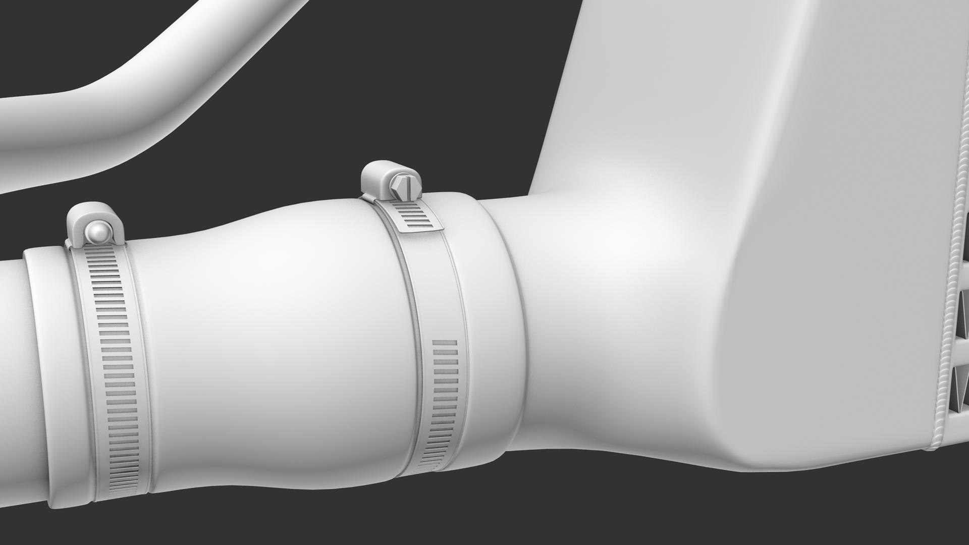 3D intercoolers 5 row - TurboSquid 1336526