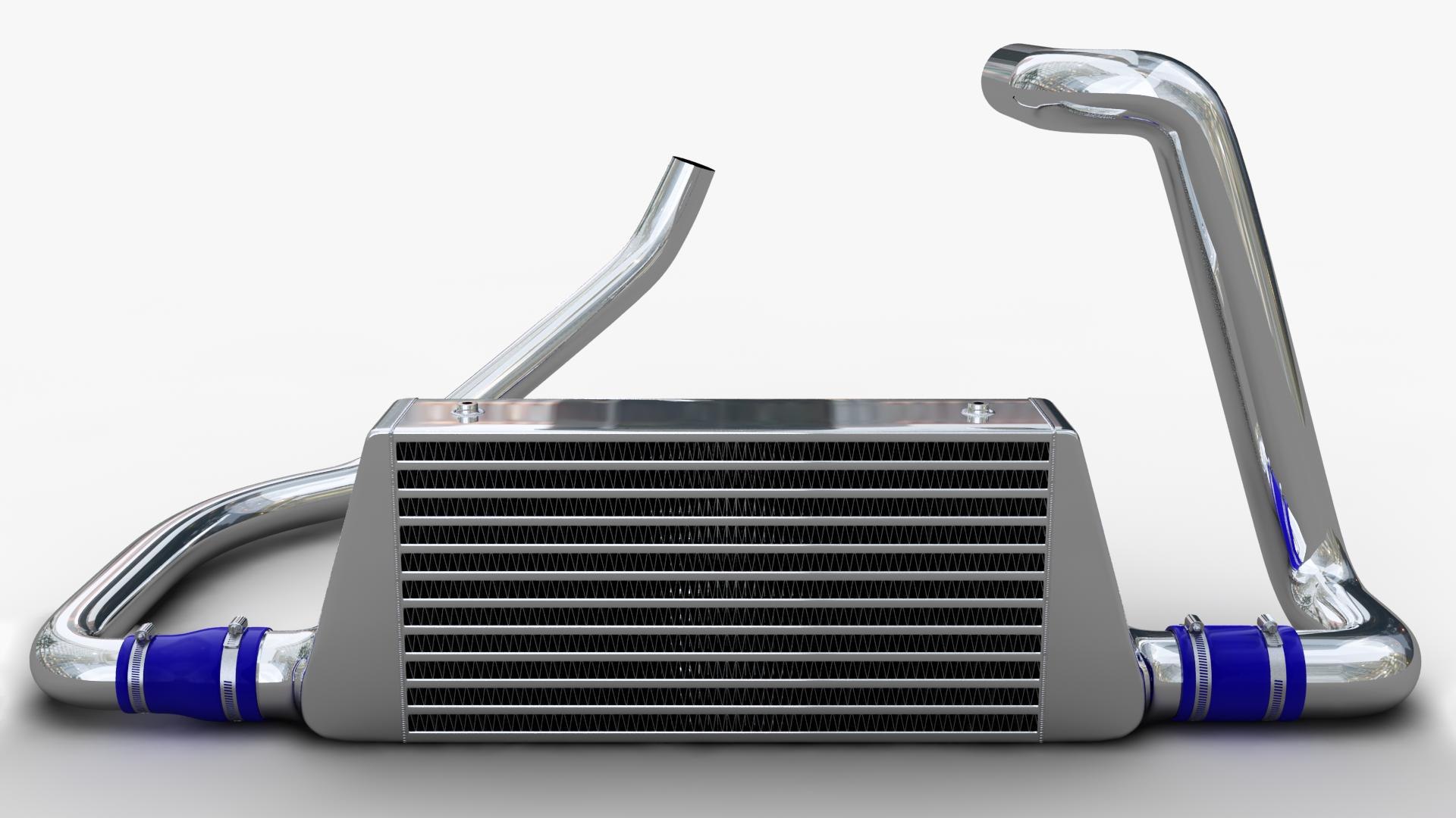 3D Intercoolers 5 Row - TurboSquid 1336526