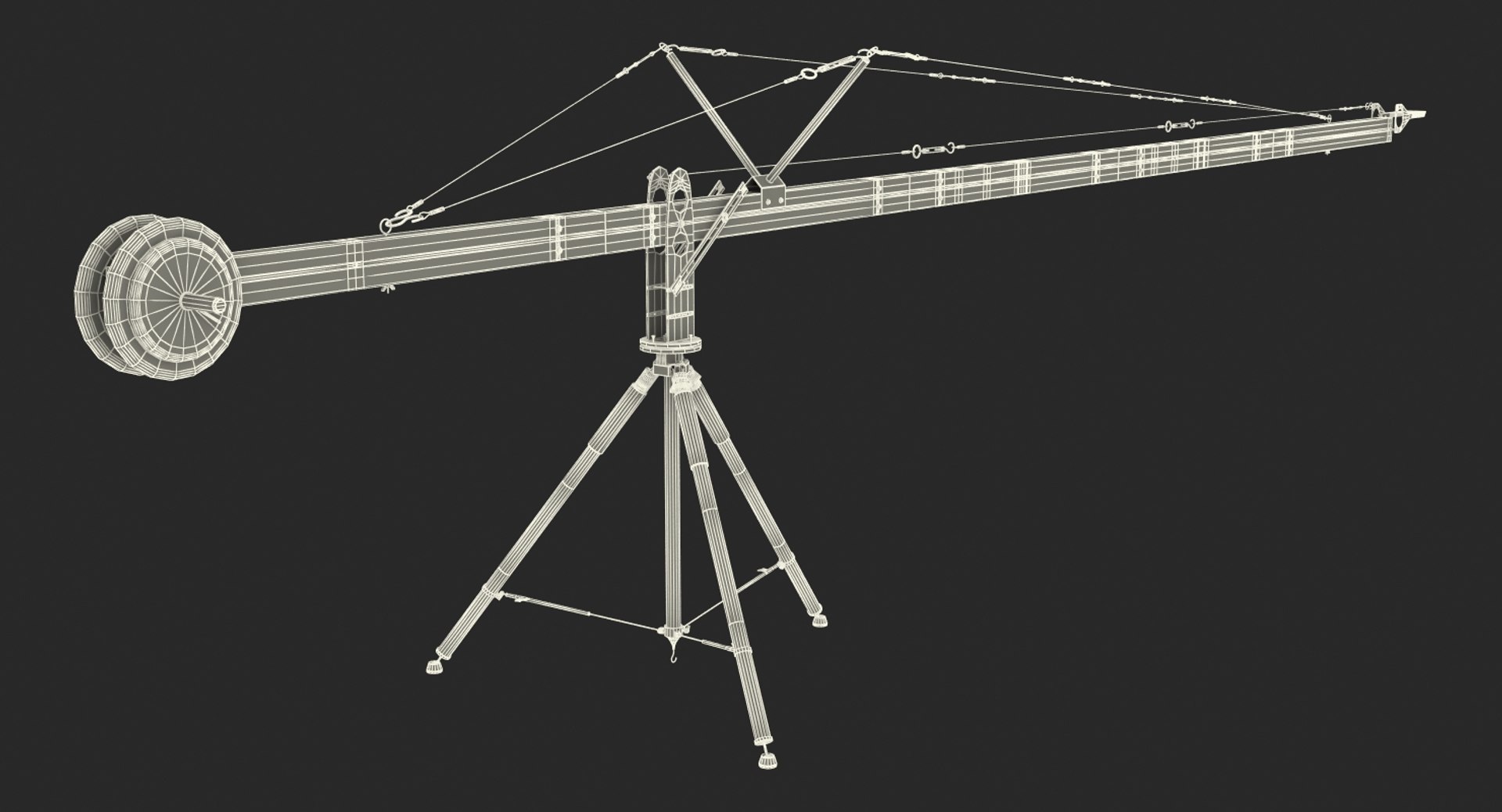 3D Camera Crane Rigged - TurboSquid 1265995