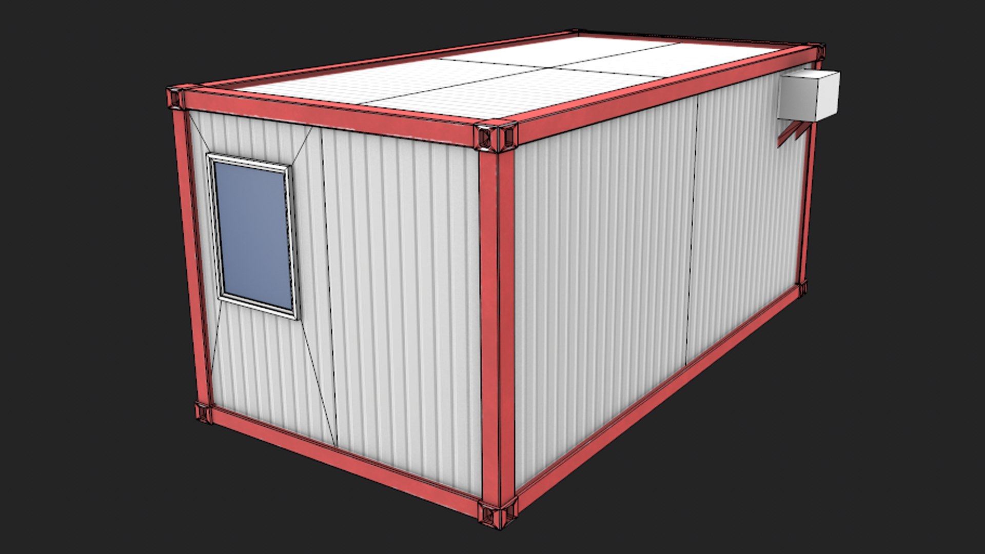 Ready Office Container 3D Model - TurboSquid 1558372