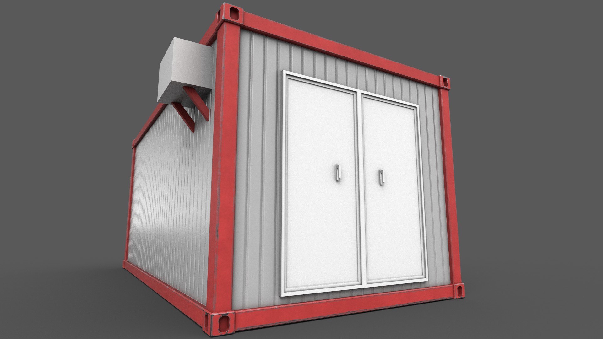Ready Office Container 3D Model - TurboSquid 1558372
