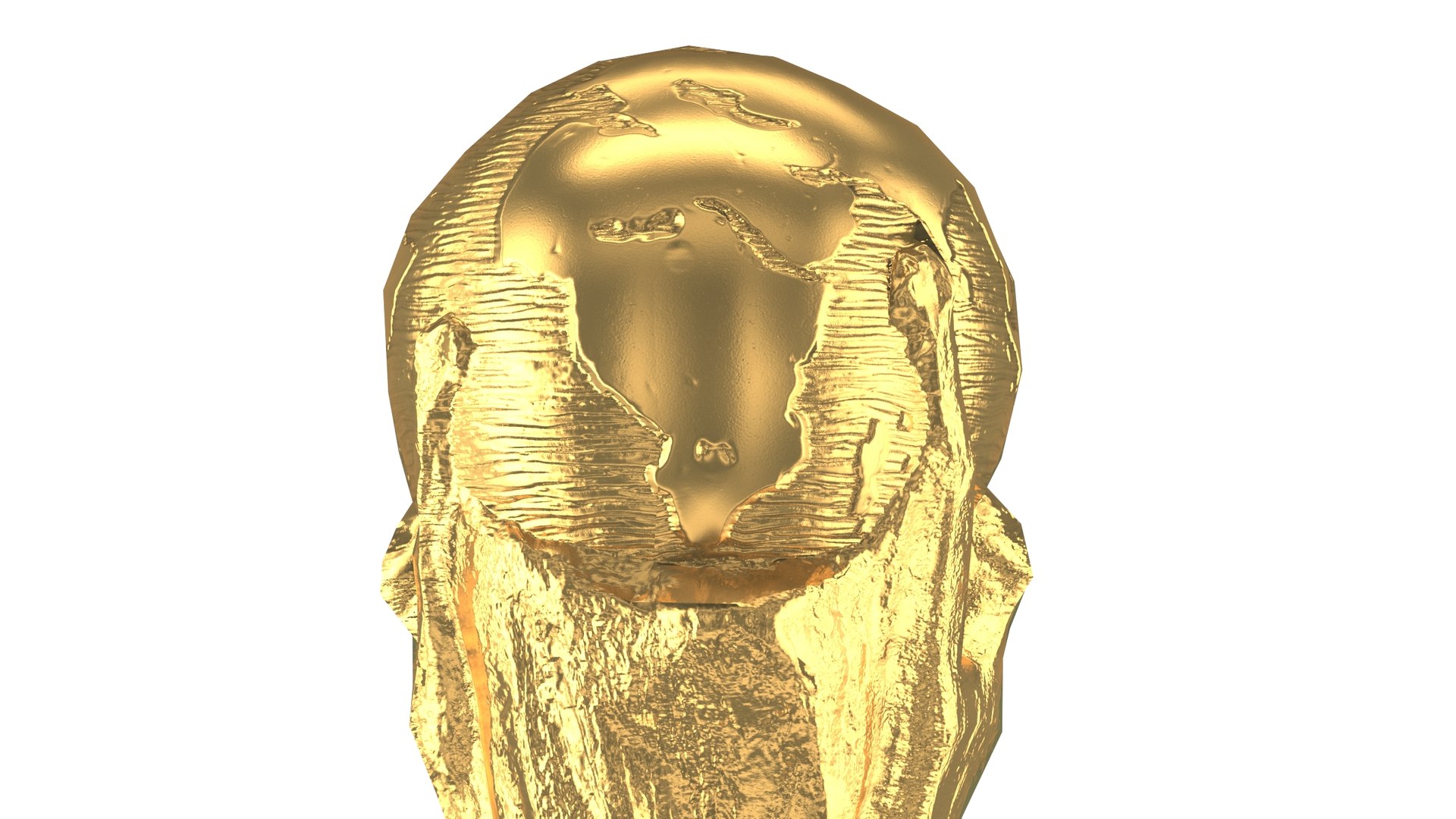 FIFA World Cup Trophy Low Poly 3D model - TurboSquid 2128135