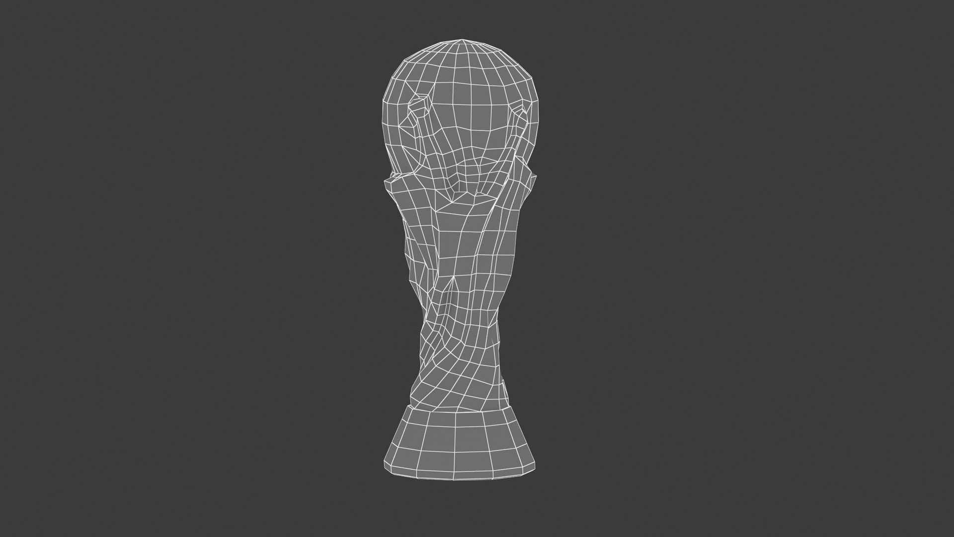 FIFA World Cup Trophy Low Poly 3D model - TurboSquid 2128135