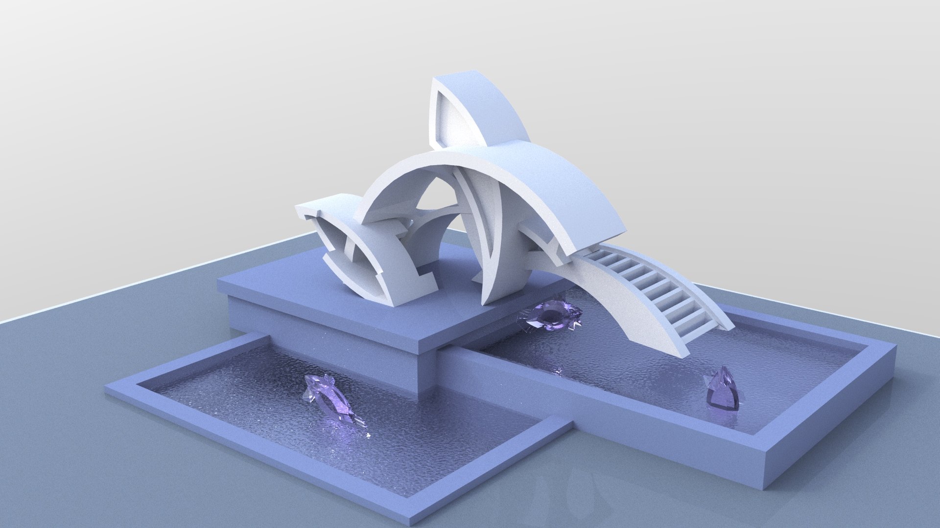 DECORATIVE FOUNTAIN 3D - TurboSquid 2260712