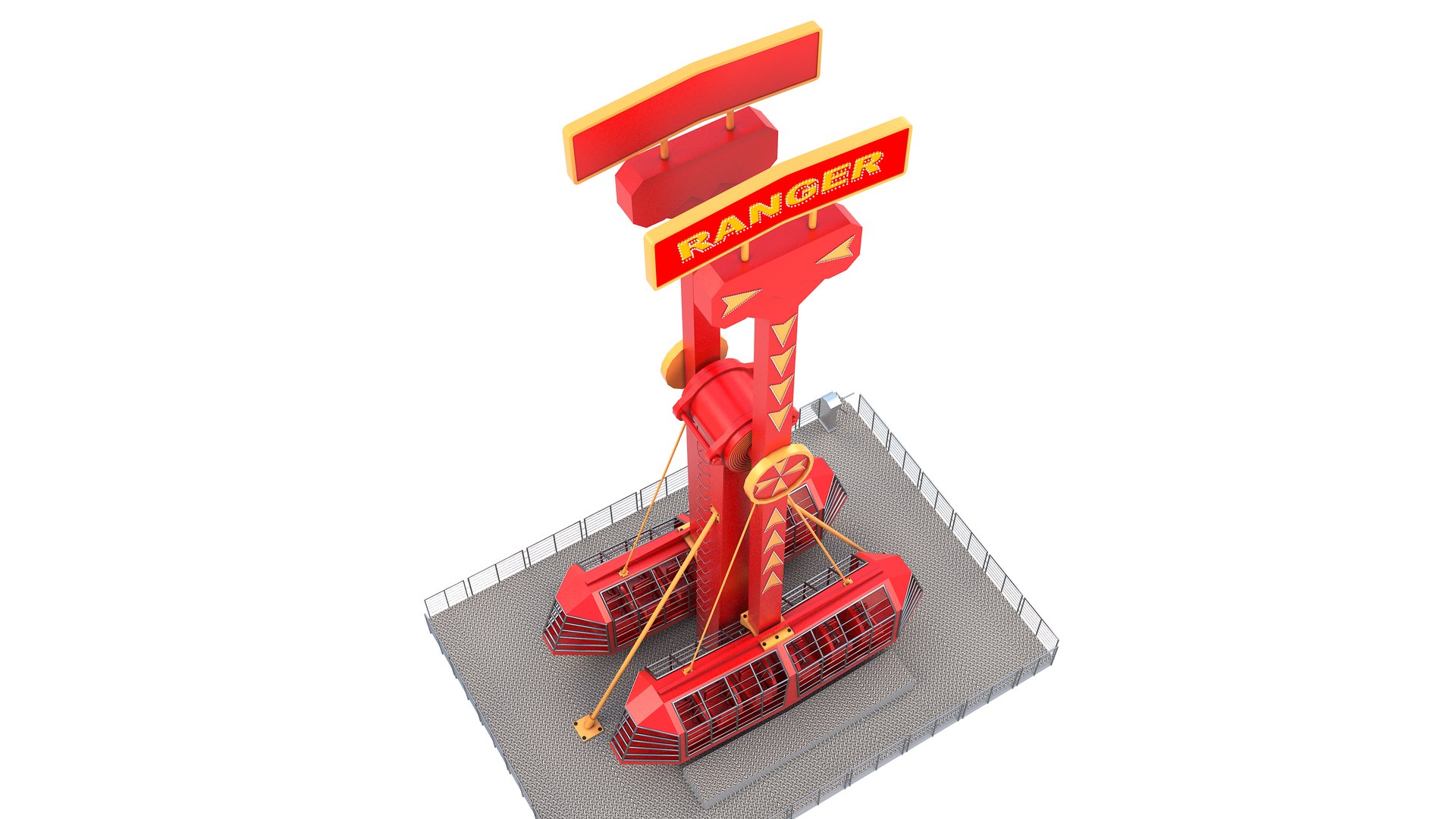 Ranger Ride 3D Model - TurboSquid 1813424