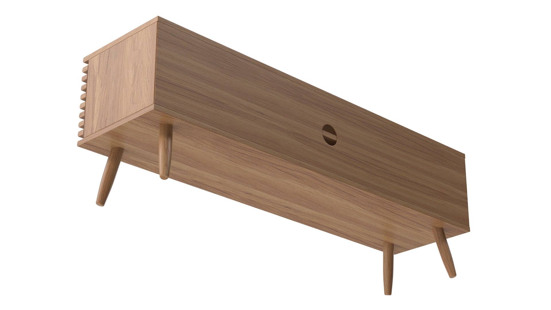 3D Wooden Sideboard V4 - TurboSquid 2004327