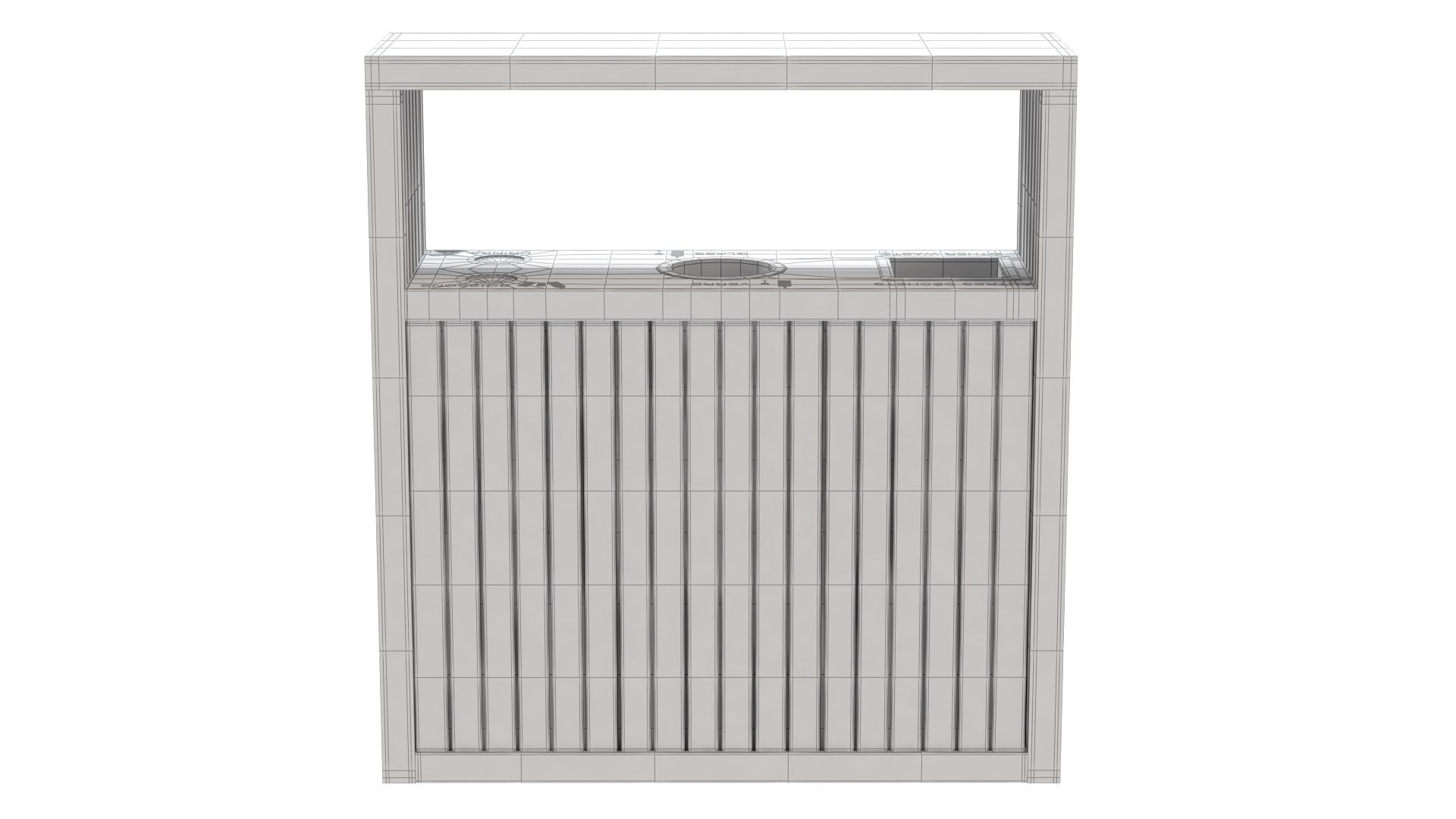 3D Recycle Bin Model - TurboSquid 1646751