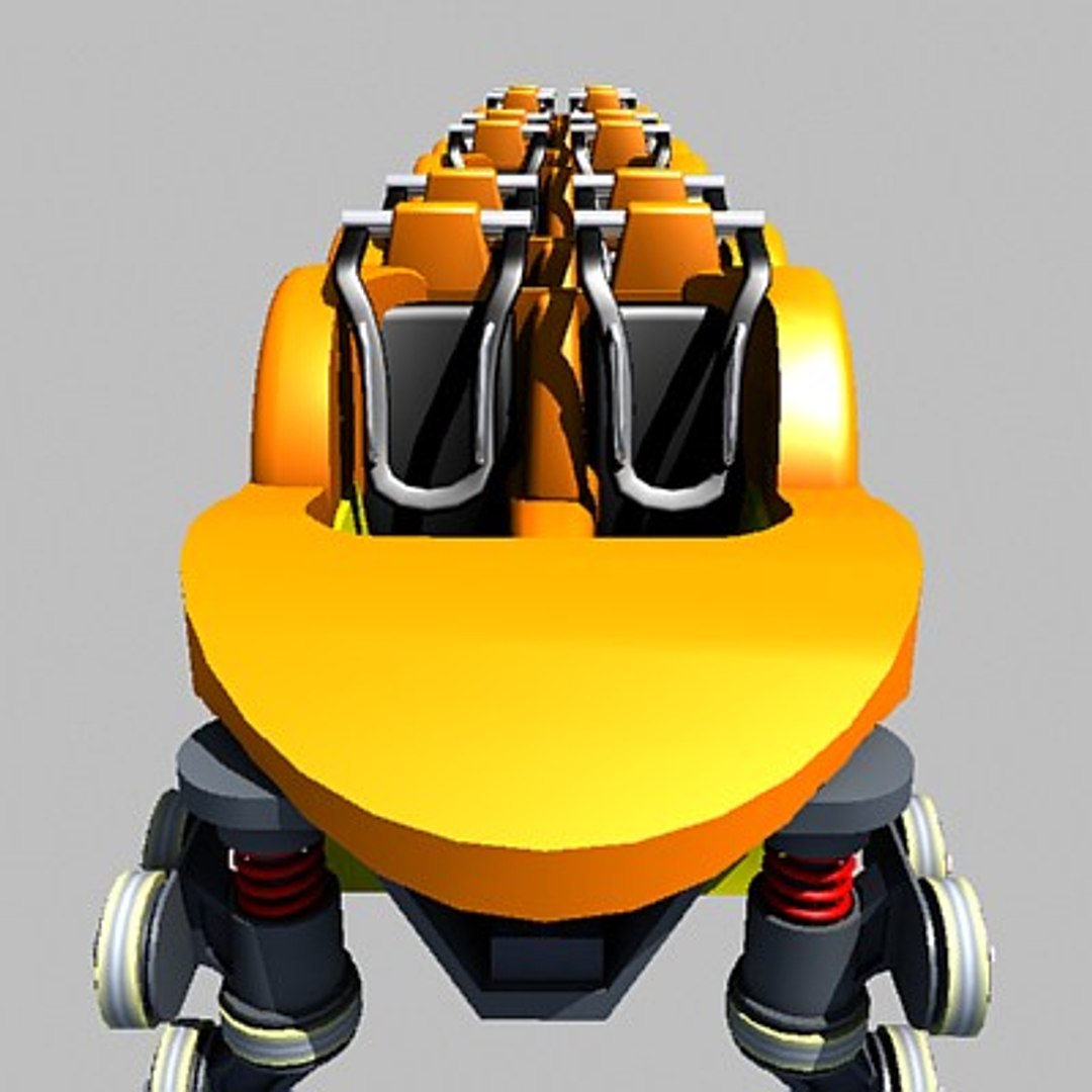Rollercoaster Track Ride 3d Model