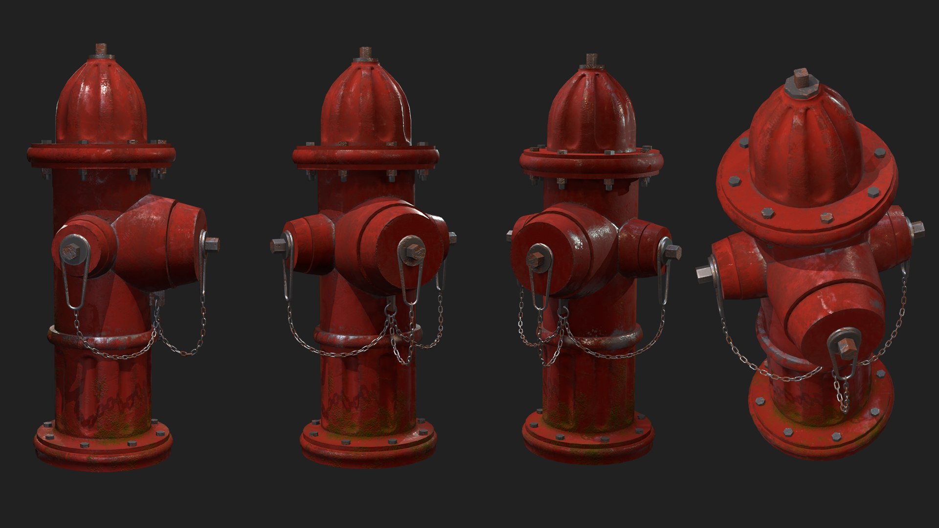 3D Hydrant Model - TurboSquid 2016983