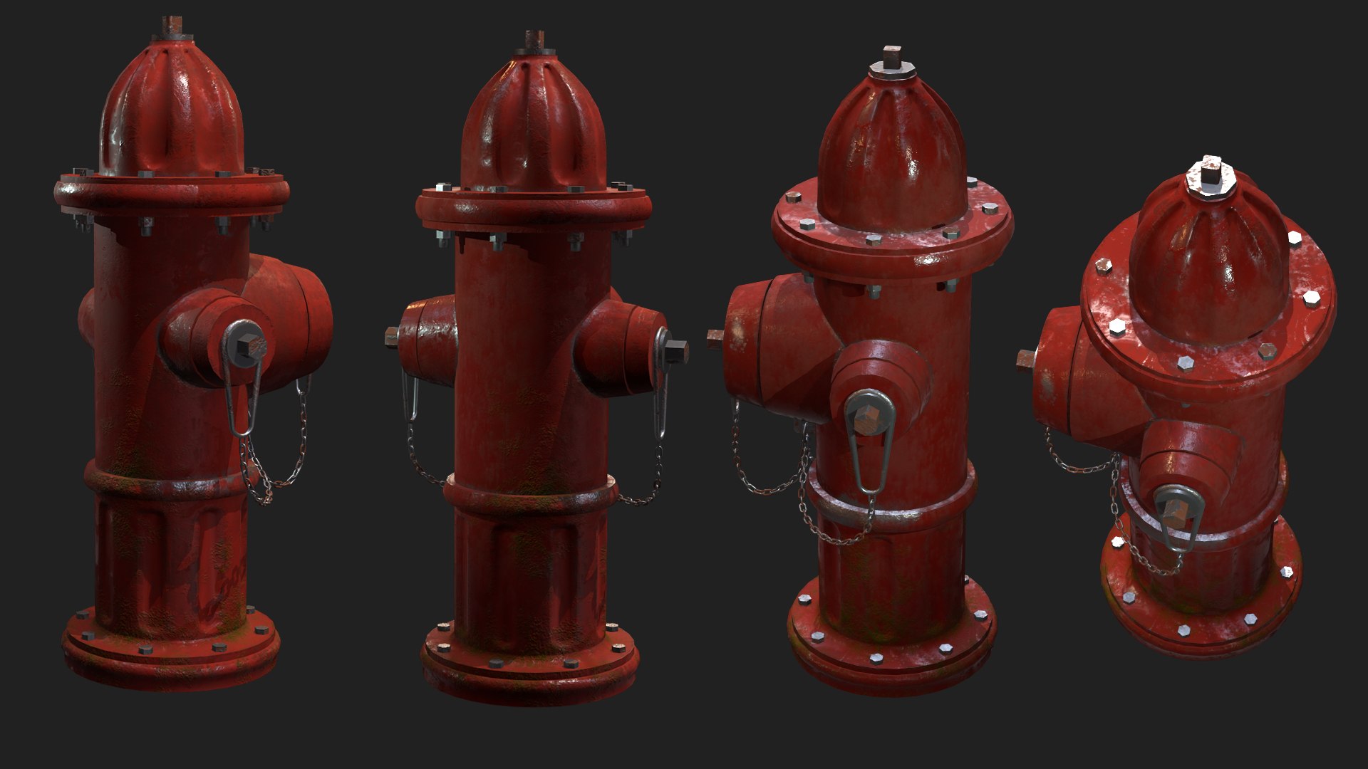 3D Hydrant Model - TurboSquid 2016983