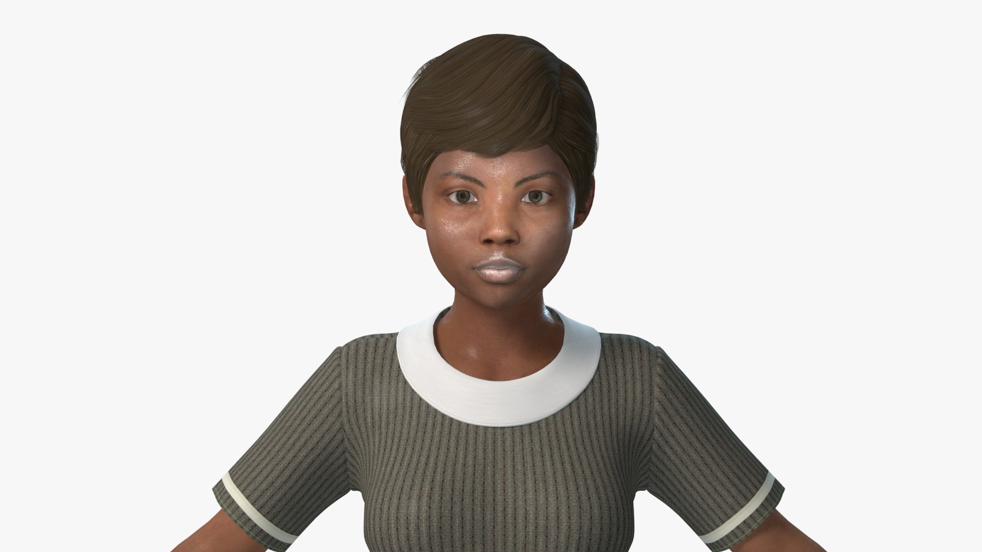 Restaurant Waiter 3D Model - TurboSquid 1711253