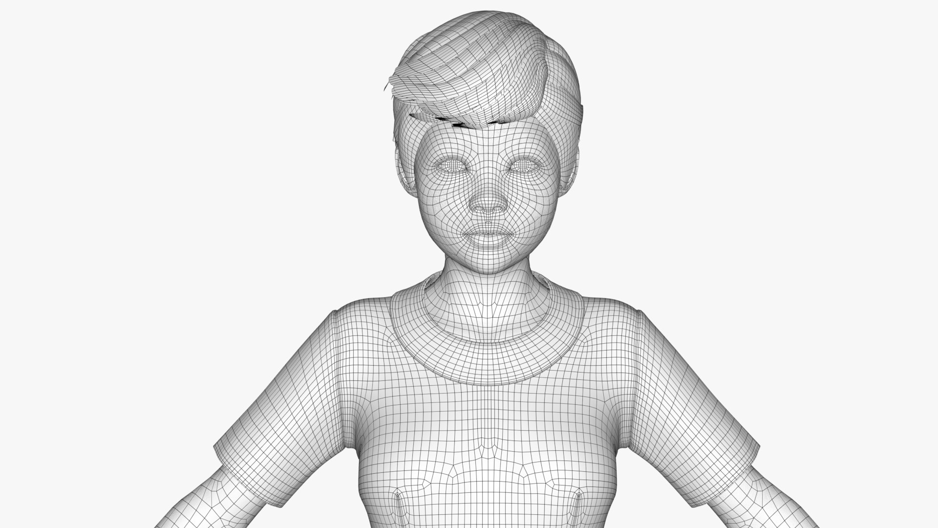 Restaurant Waiter 3D Model - TurboSquid 1711253