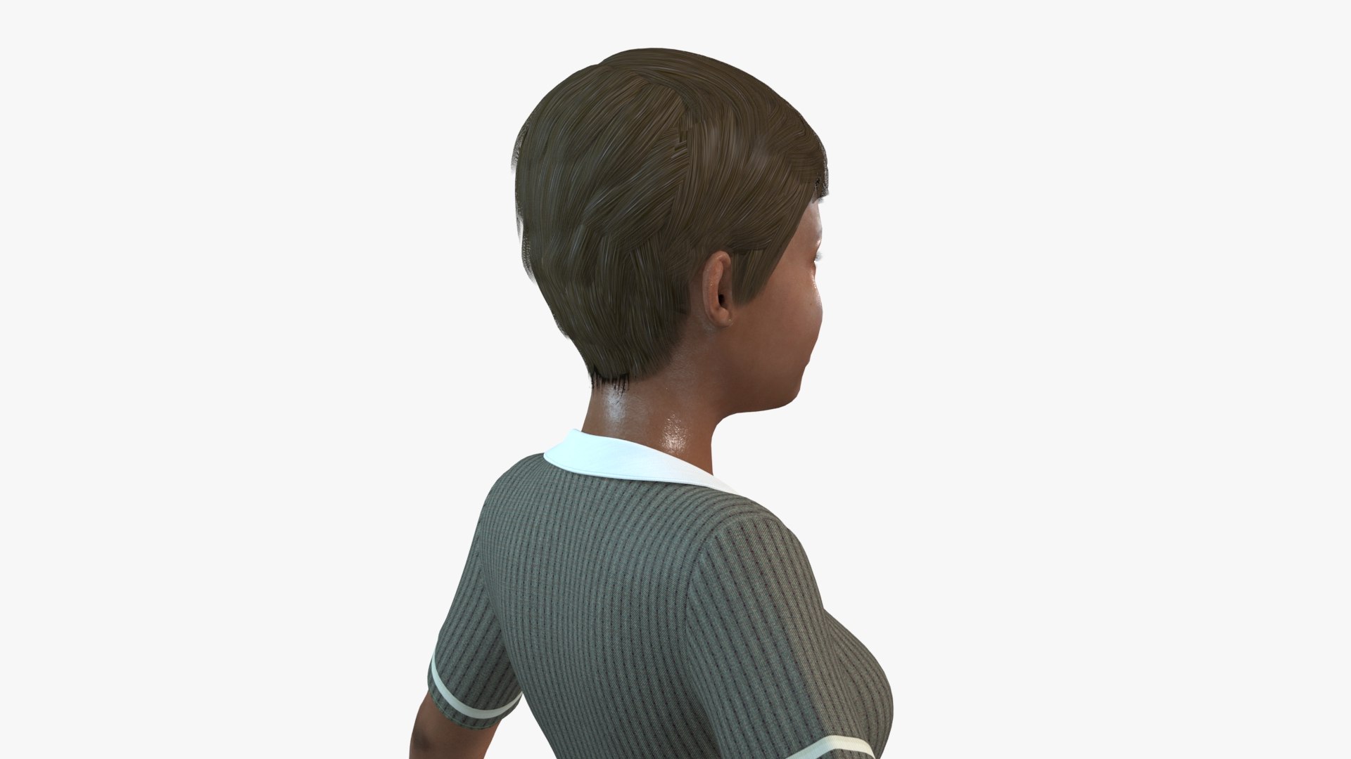 Restaurant Waiter 3D Model - TurboSquid 1711253