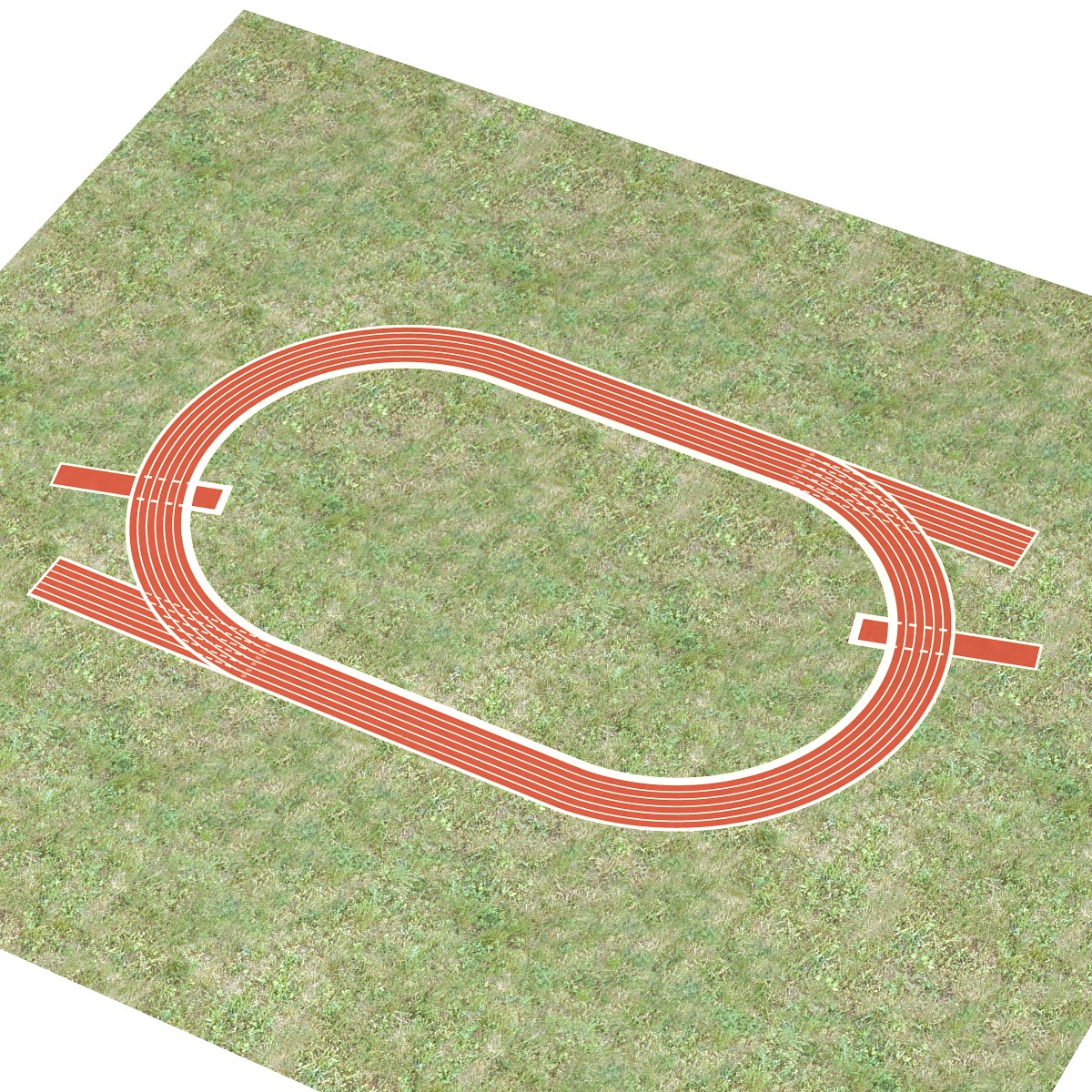 3d running track