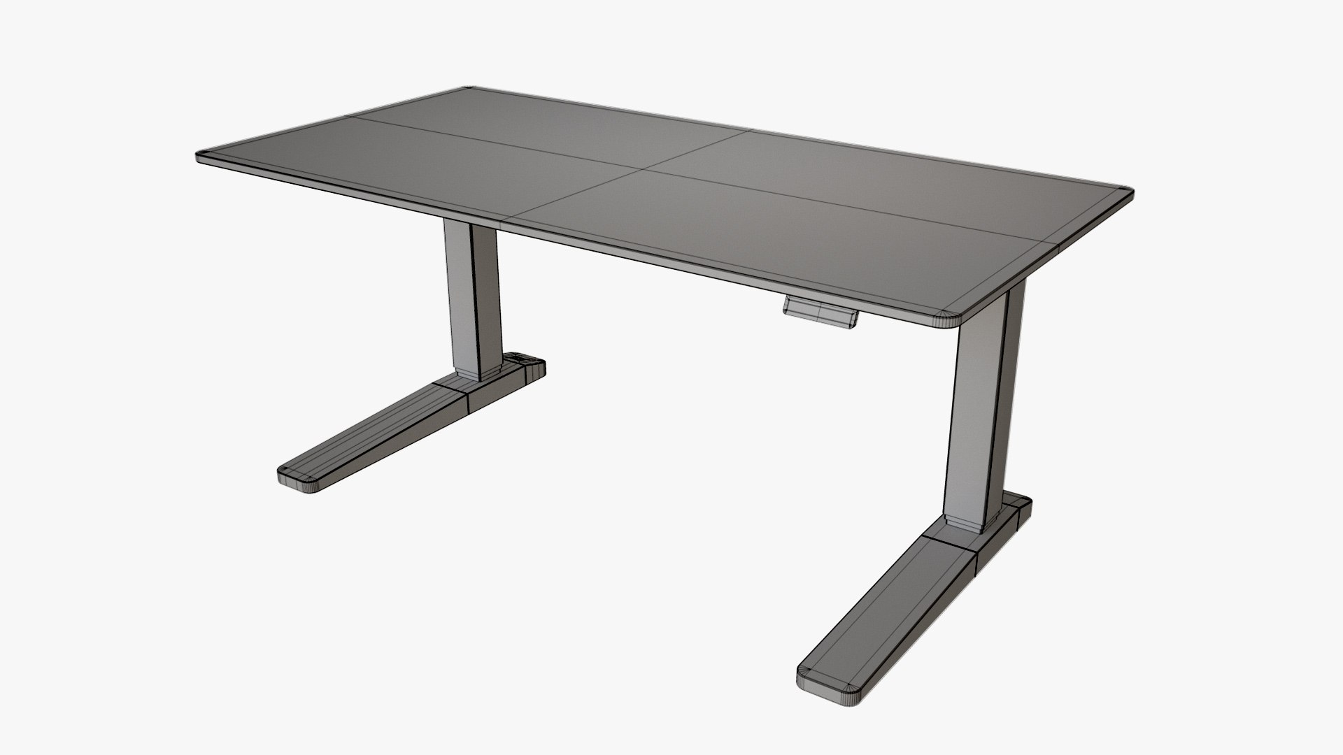 Standing Desk 3D Model - TurboSquid 2114831