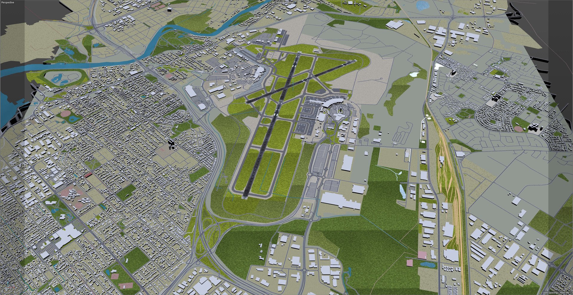 3D Perth Airport - TurboSquid 2005522