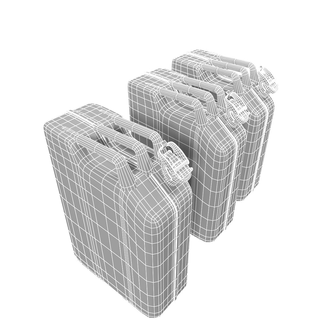 Jerry Jerrycan 3d Model